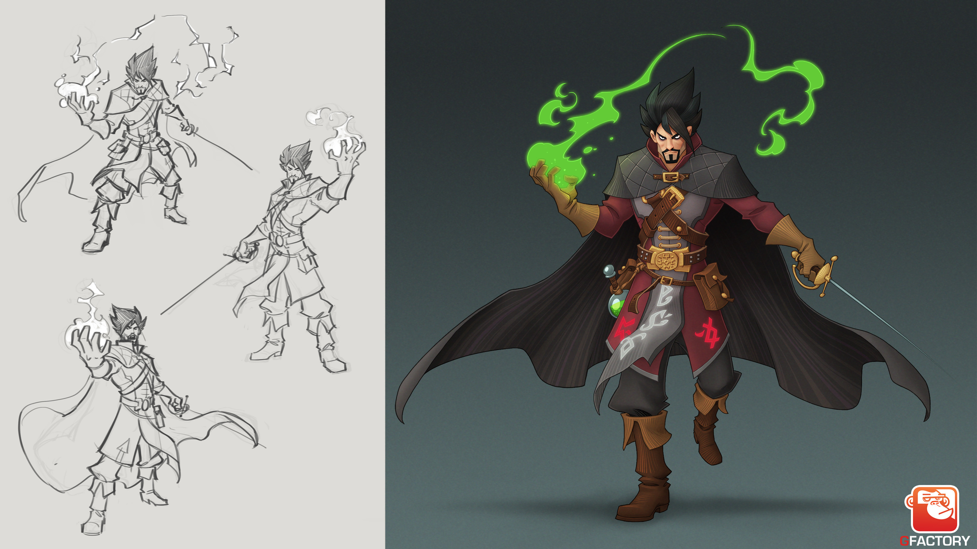 GFactory - Project Raven - Characters