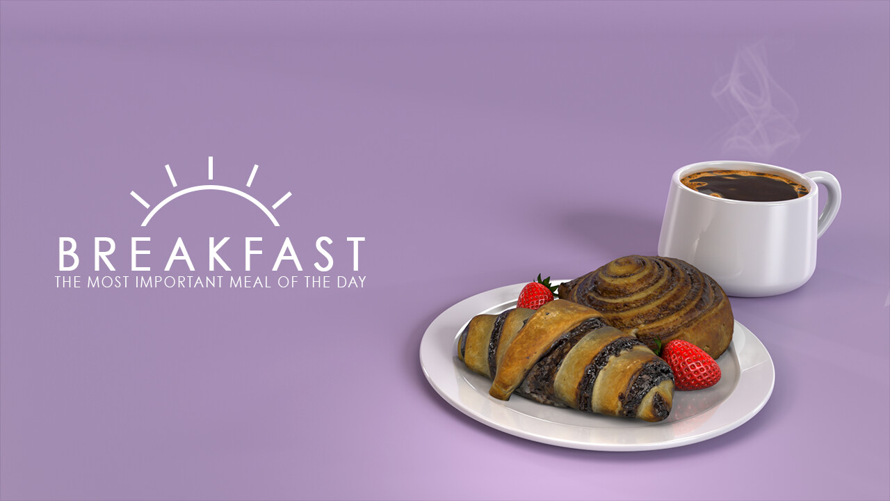 ArtStation - Breakfast Marketing Template