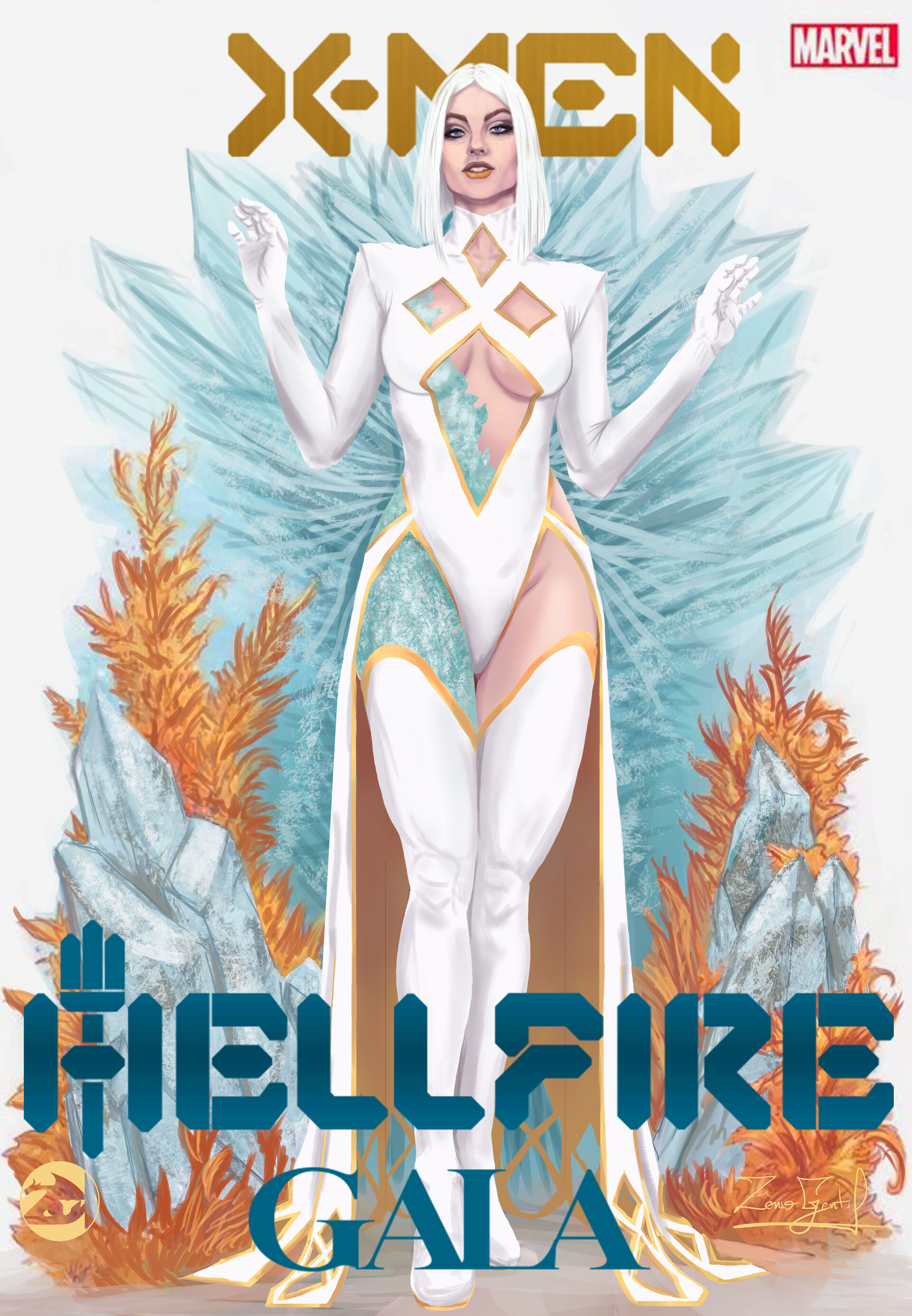 ArtStation - X-Men Hellfire Gala Fanart