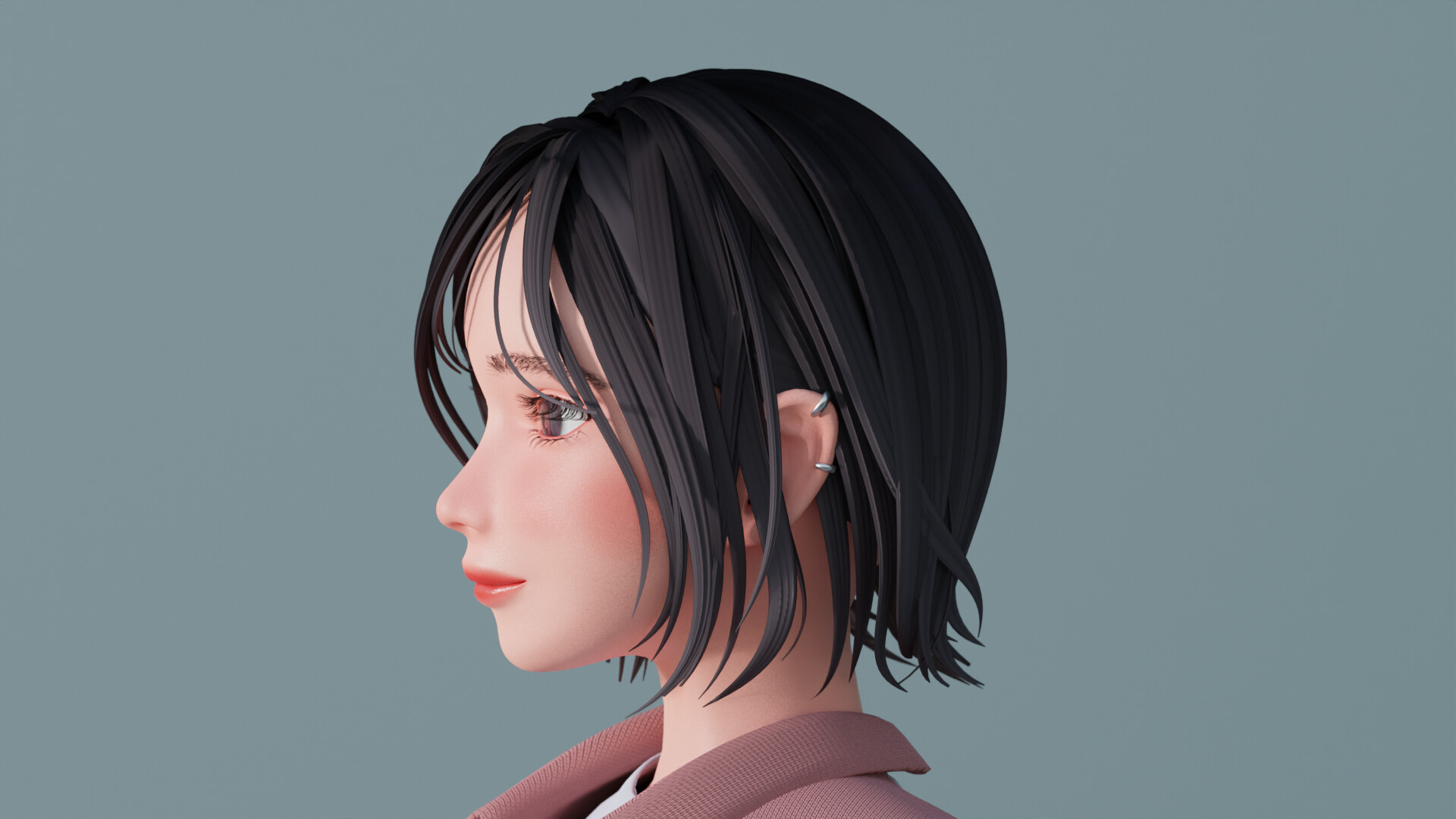 uto - Stylized Girl Character