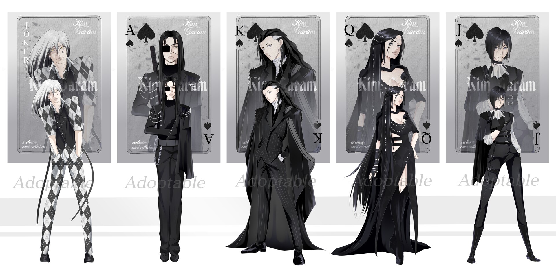 ArtStation - The Spades ♤ Card collection