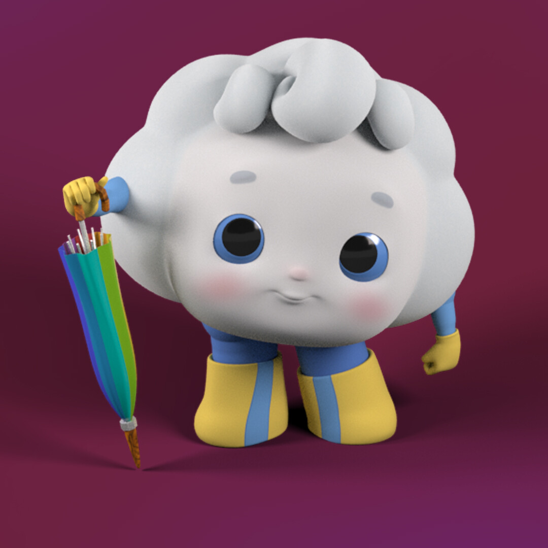 ArtStation - LiL Cloud (Akbulut Mascot)