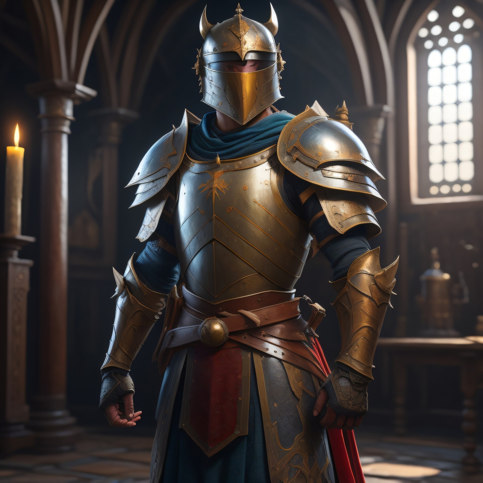 ArtStation - A Warrior Knight