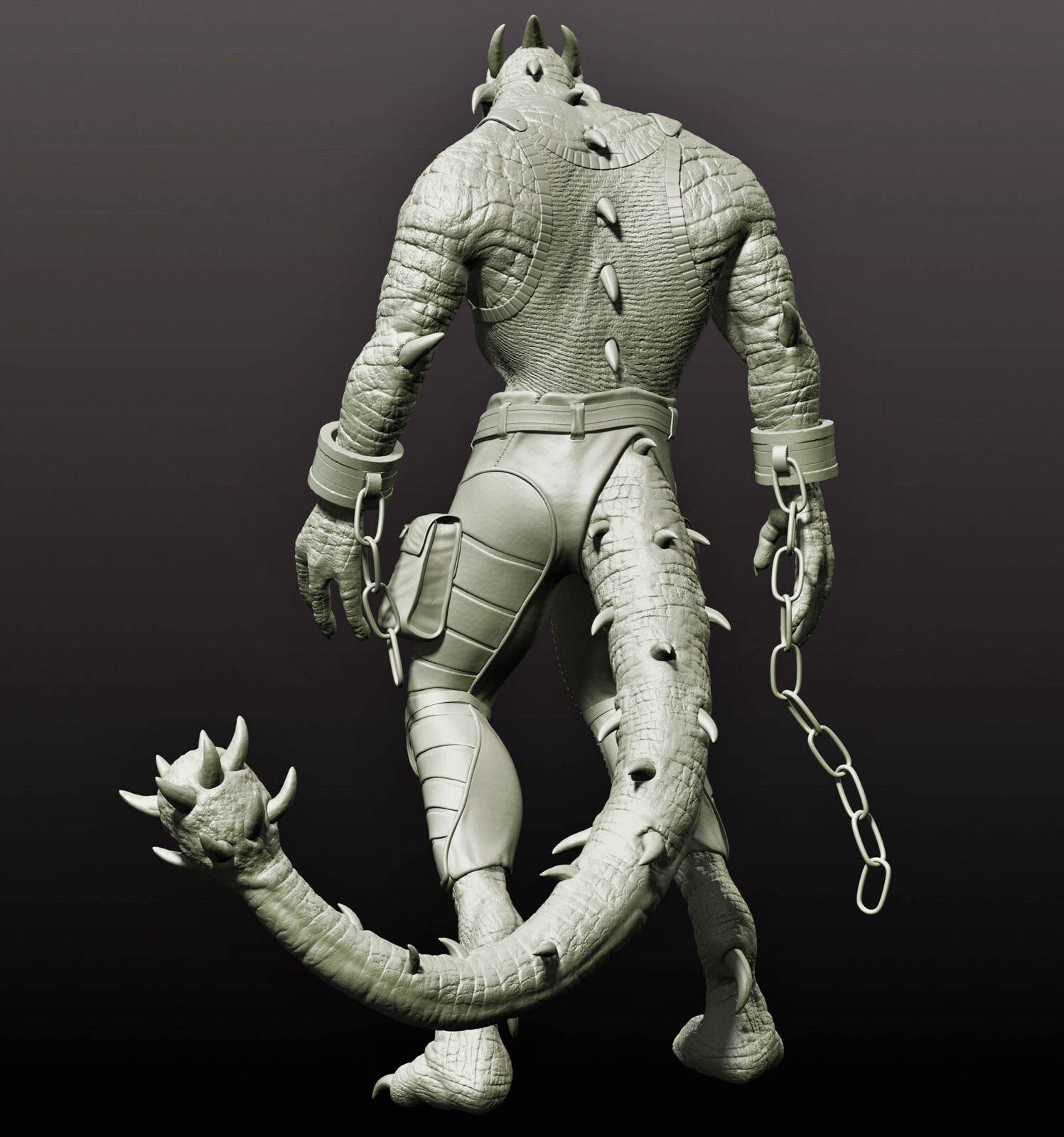 Yurii Rohachevskyi - Lizard Humanoid