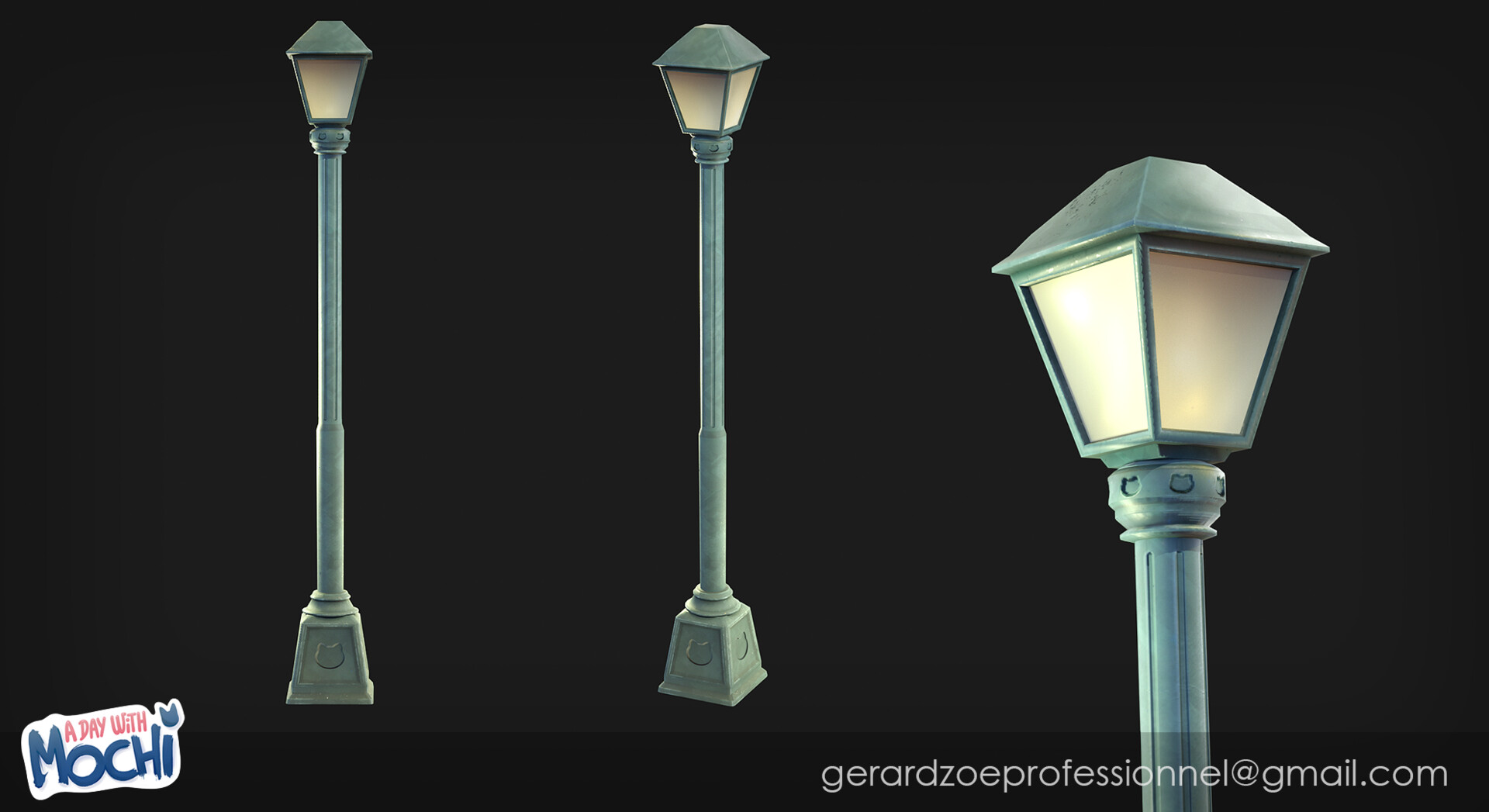 Gérard Zoé - A Day With Mochi - Props