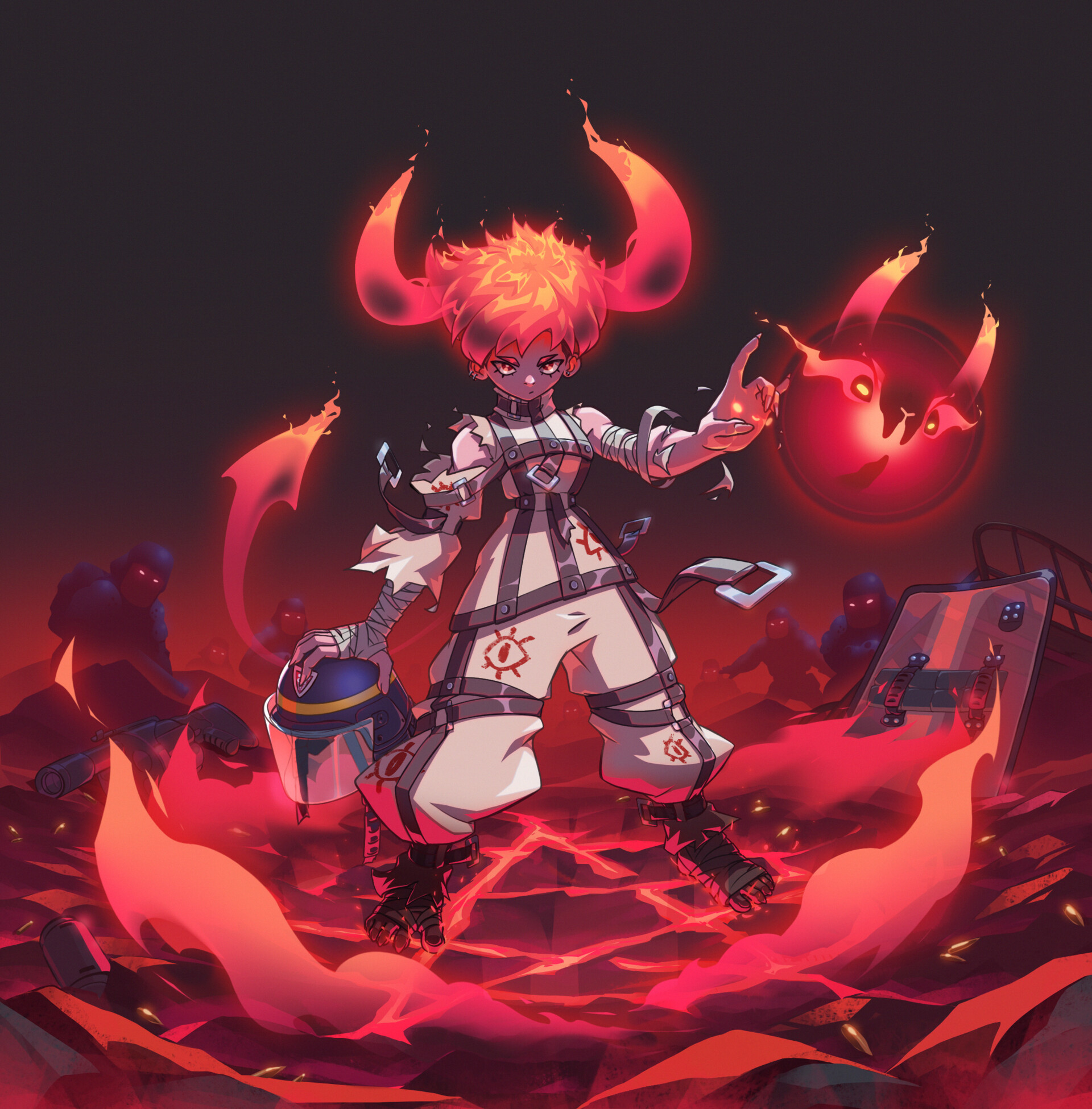 ArtStation - CDC of June 2023 - The Blaze witch