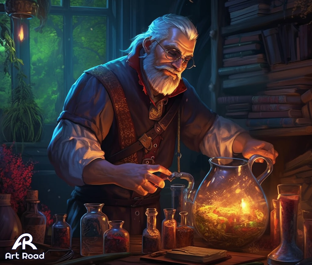 ArtStation - world of wizards, miracles and secrets