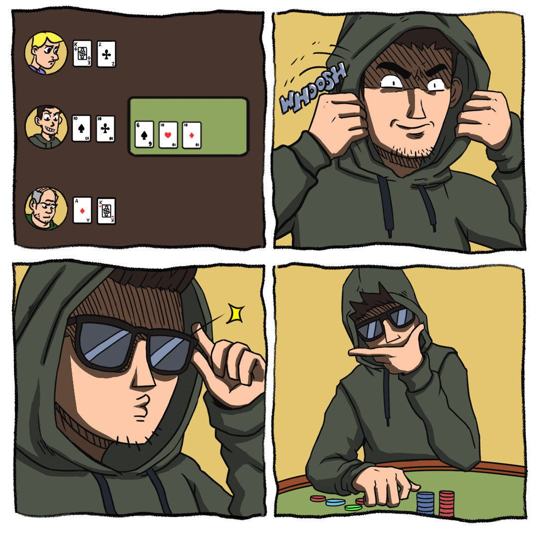 ArtStation - Comic strip series about Gambling