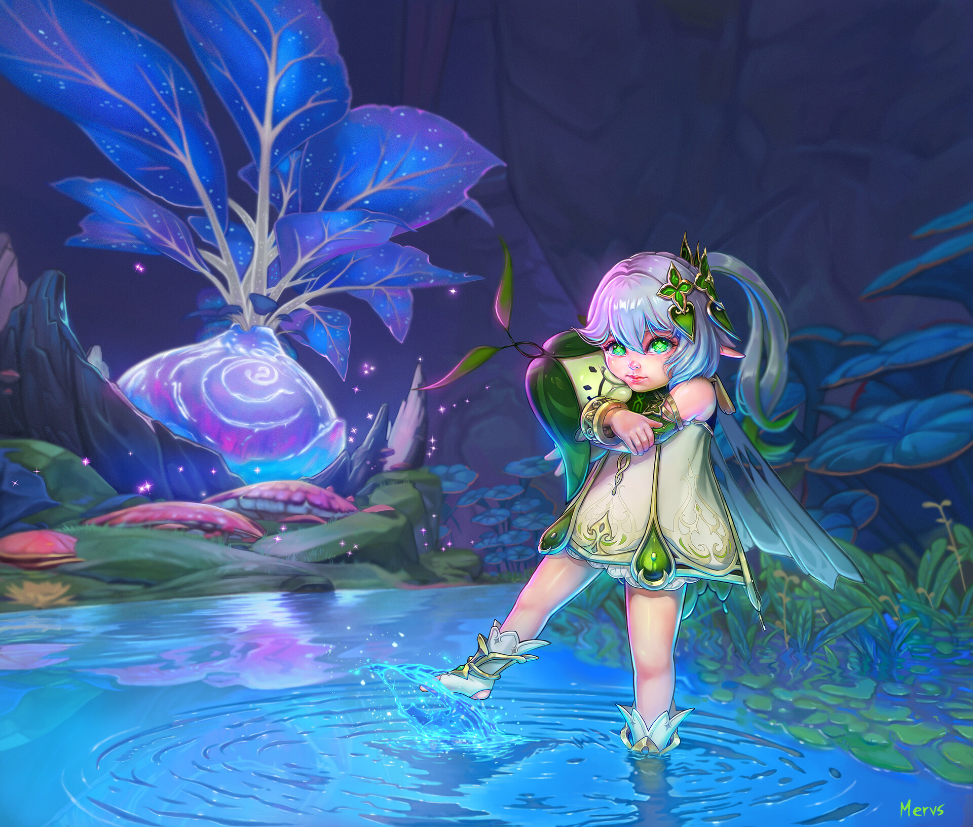 ArtStation - Nahida Fan Art