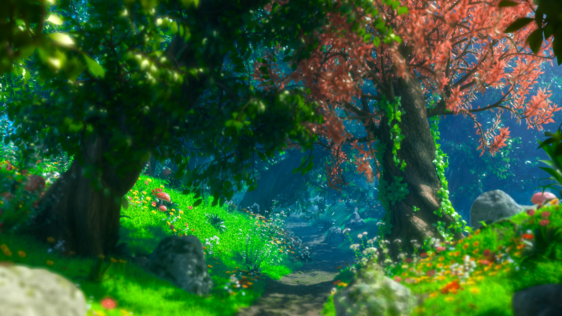 Mohammad Rabbani - Stylized Forest