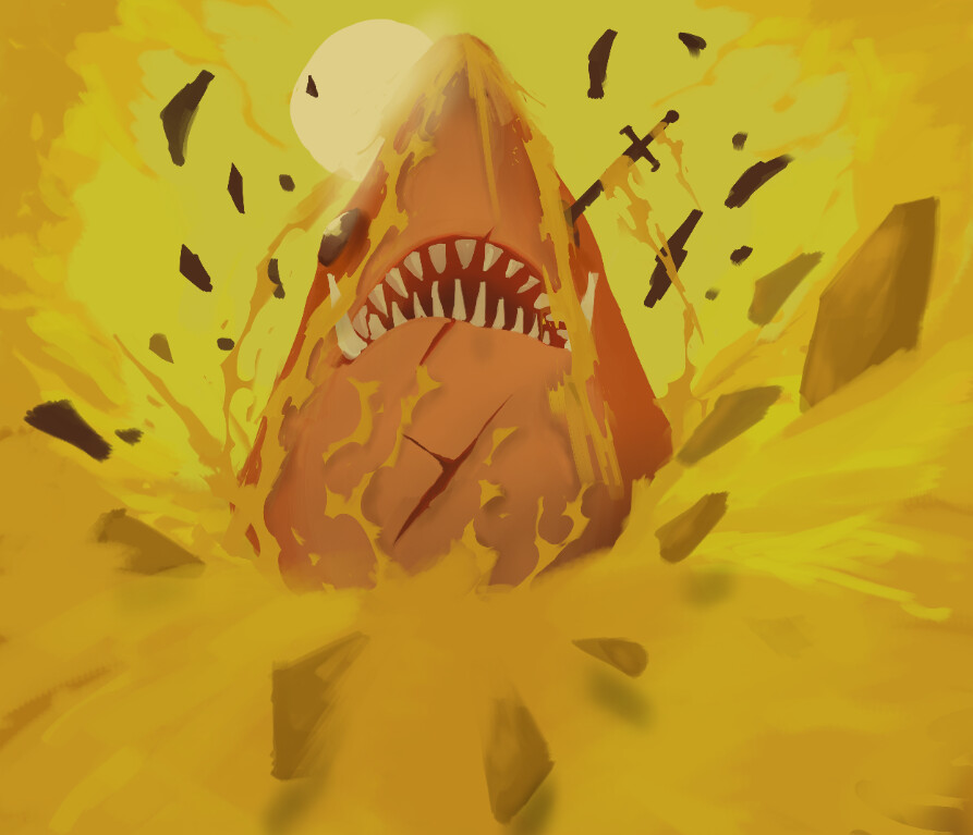 ArtStation - REQUIN DES SABLES ROUGE