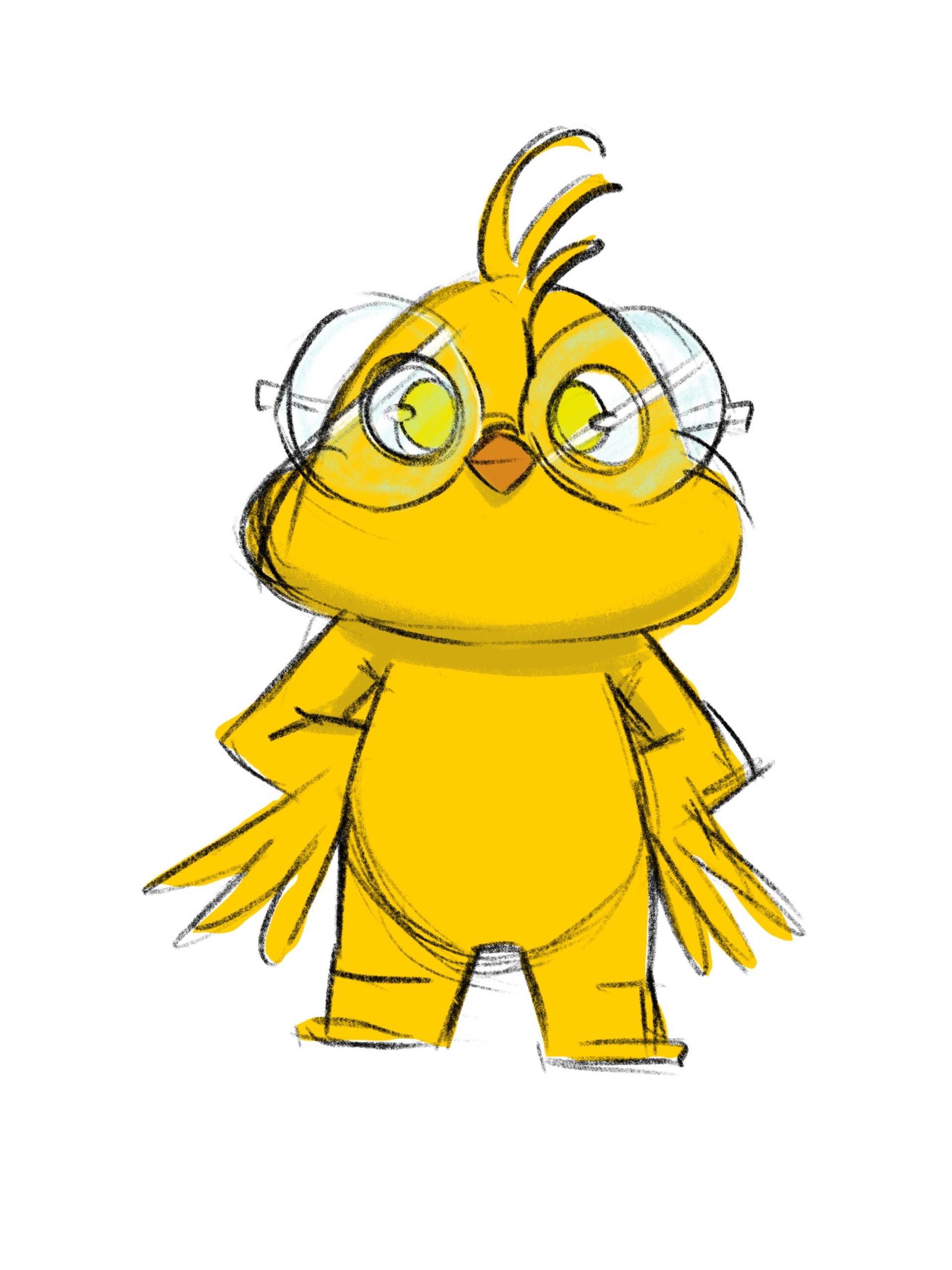 ArtStation - Bird sketch