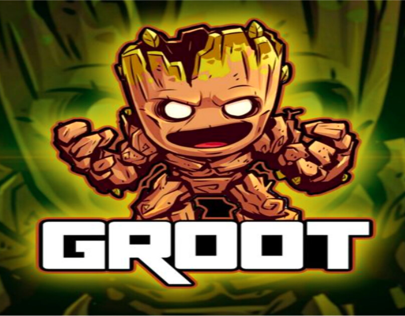 ArtStation - Groot Mascot Logo