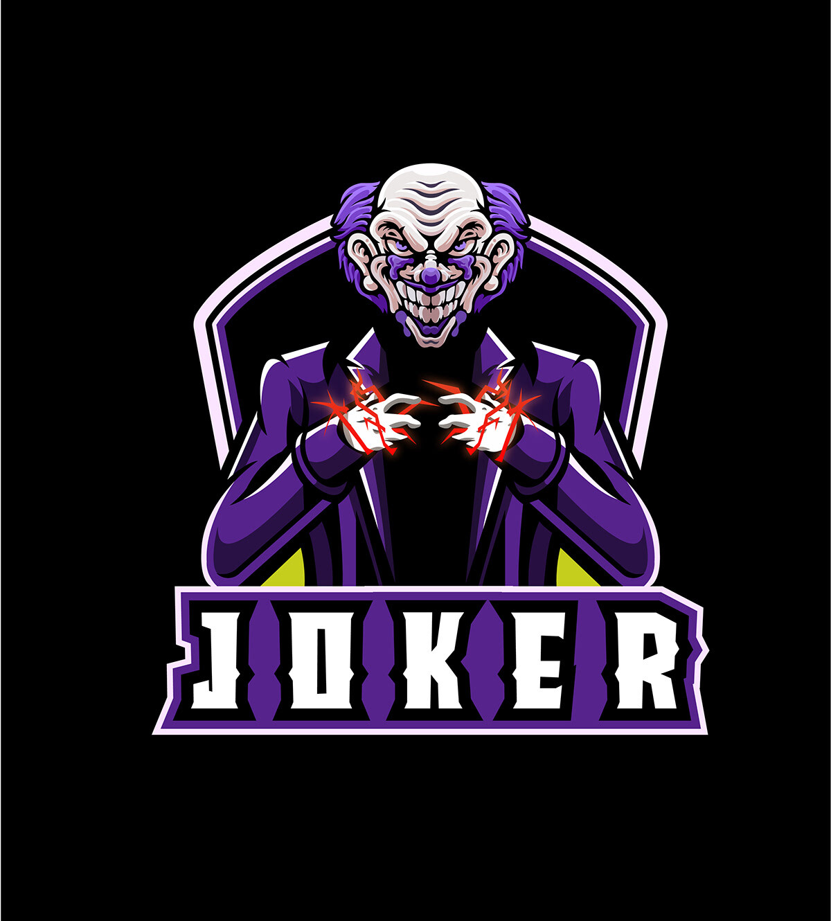 ArtStation - Joker Mascot Logo