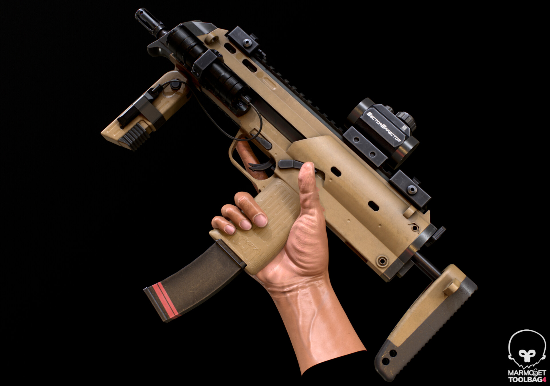 ArtStation - H&K MP7 A1