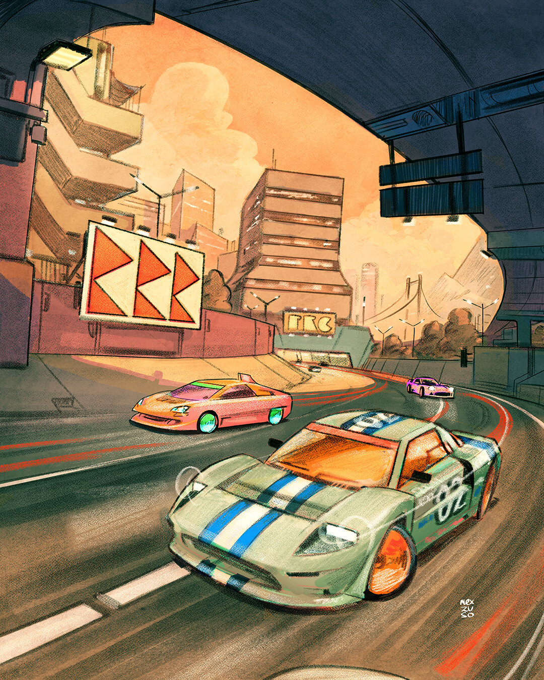 ArtStation - Ridge Racer!