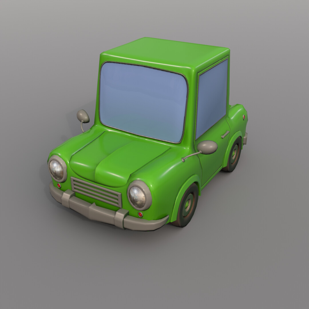 ArtStation - Cartoon car