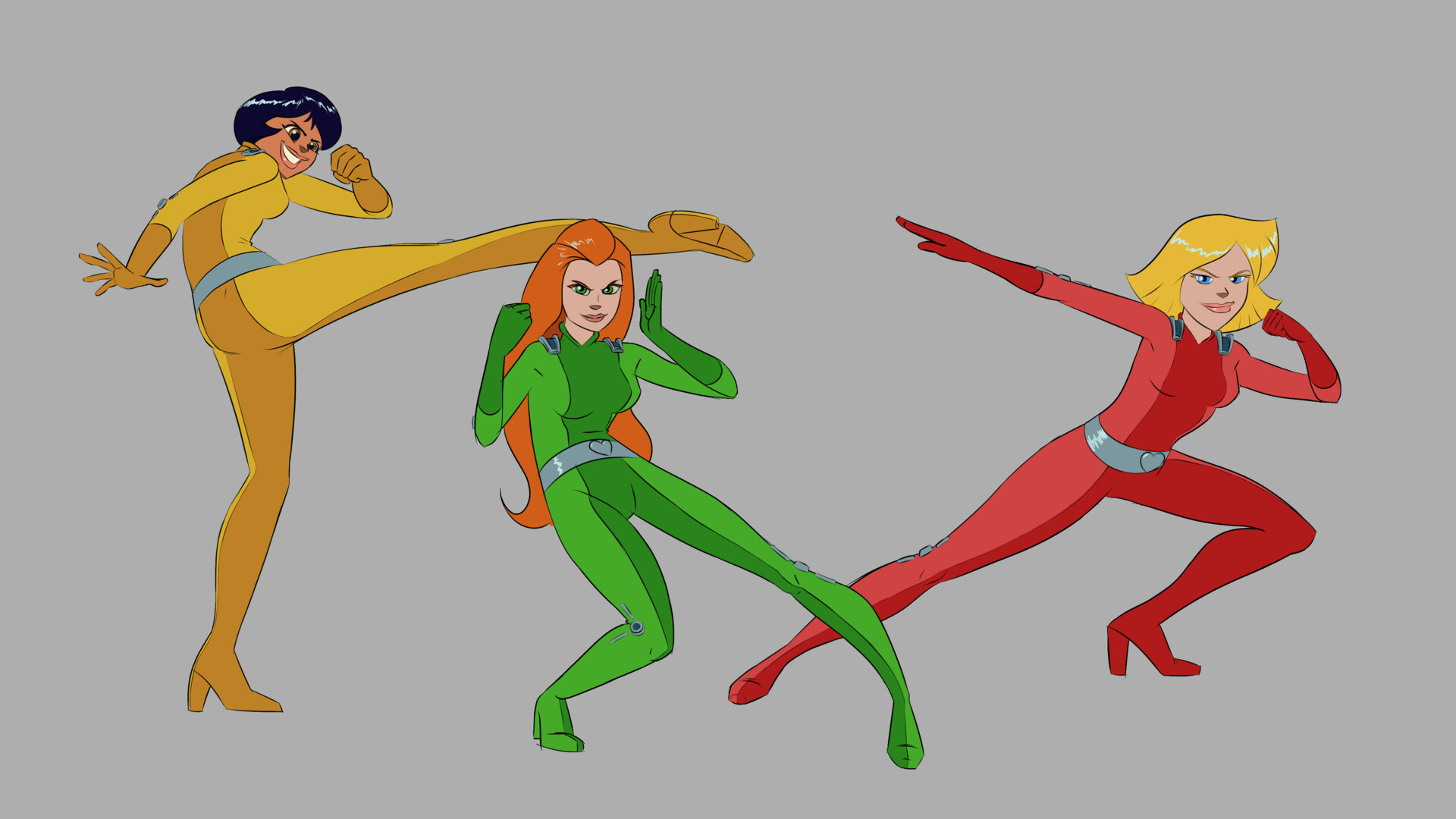 Artstation Totally Spies Fanart