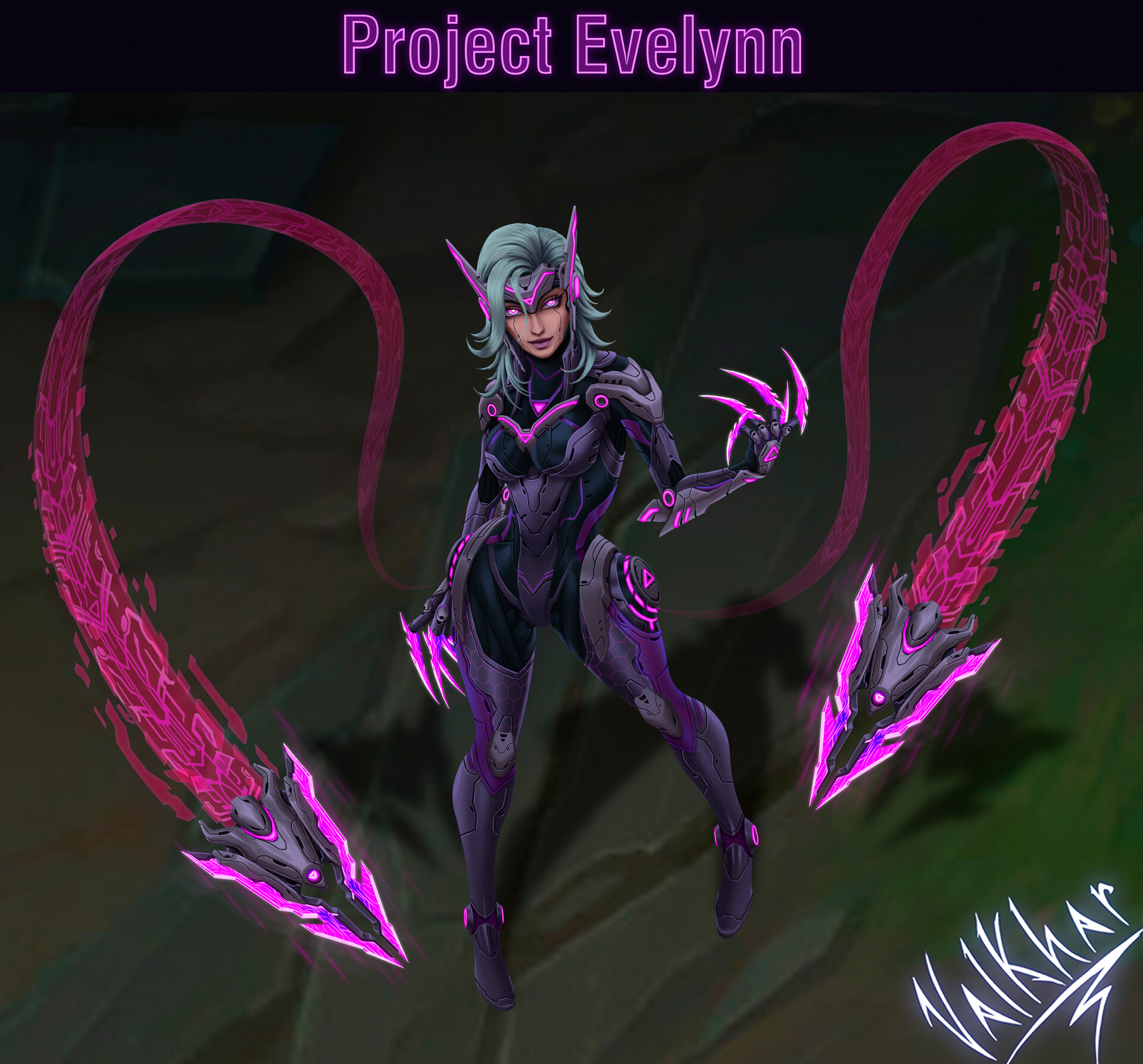 Artstation Project Evelynn