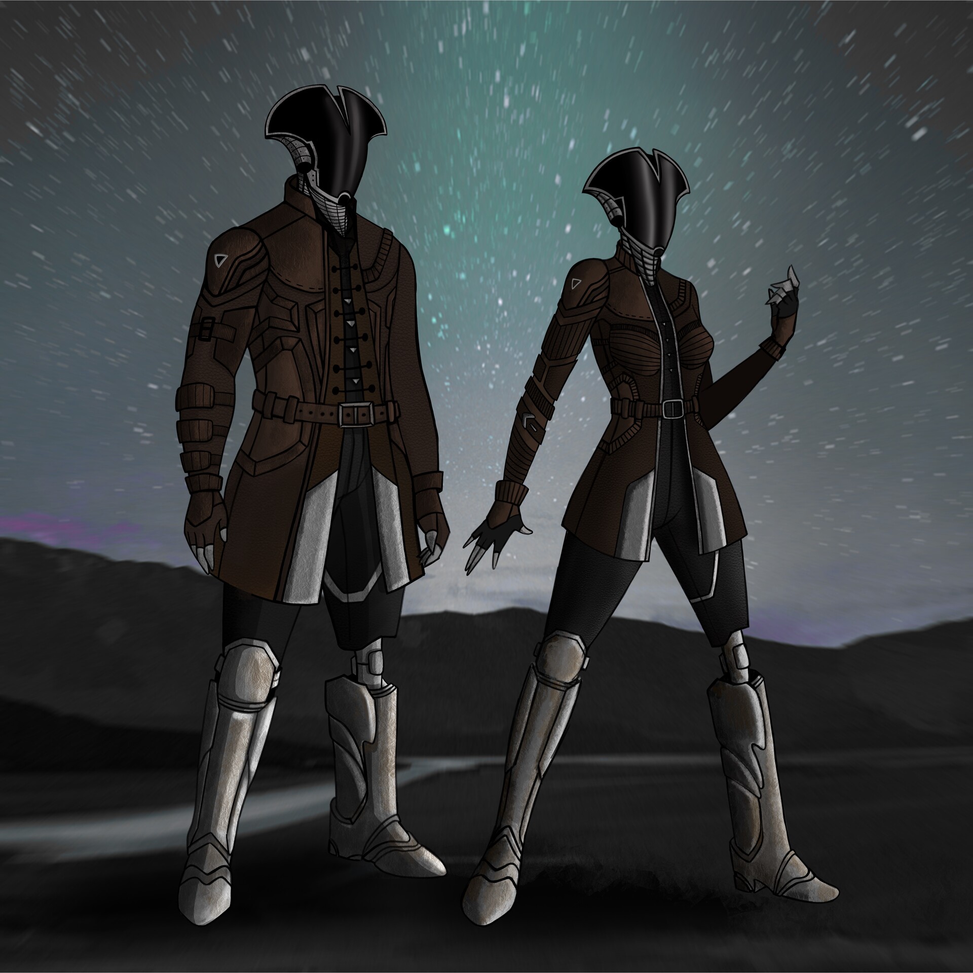 ArtStation - Space Cowboys