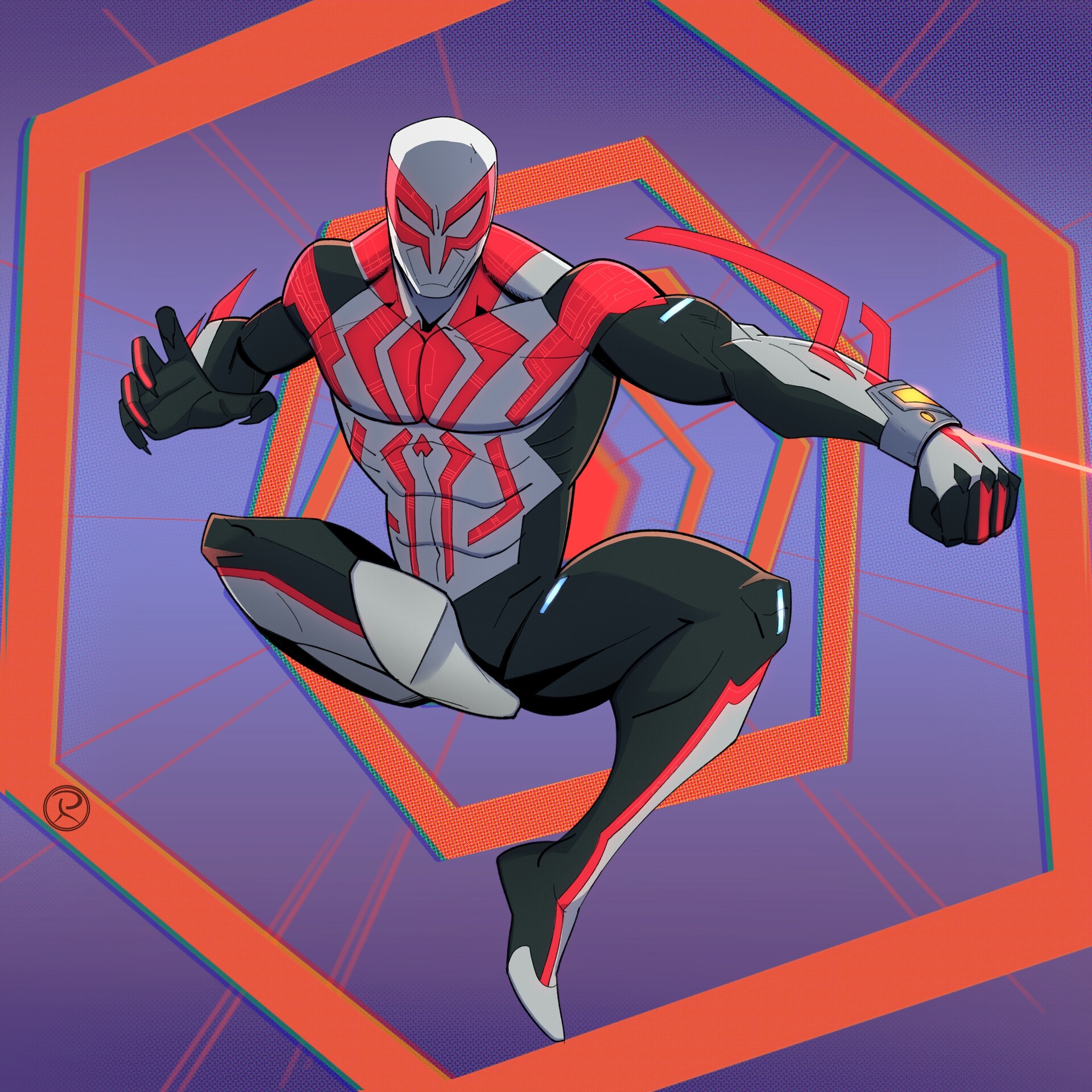 ArtStation - Spider-Man 2099 Beyond
