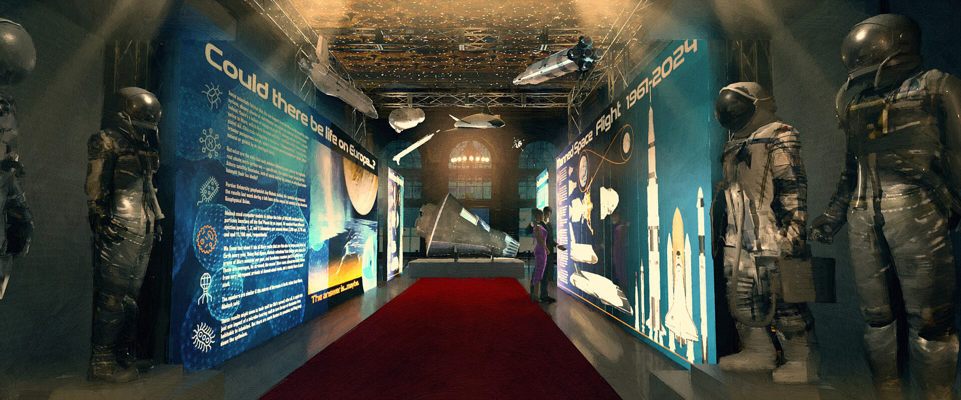 ArtStation - STAR TREK PICARD: NASA GALA ENTRY