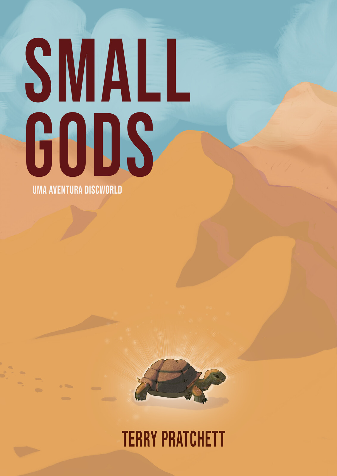 Verônica Barreto - Small Gods - Book Cover project
