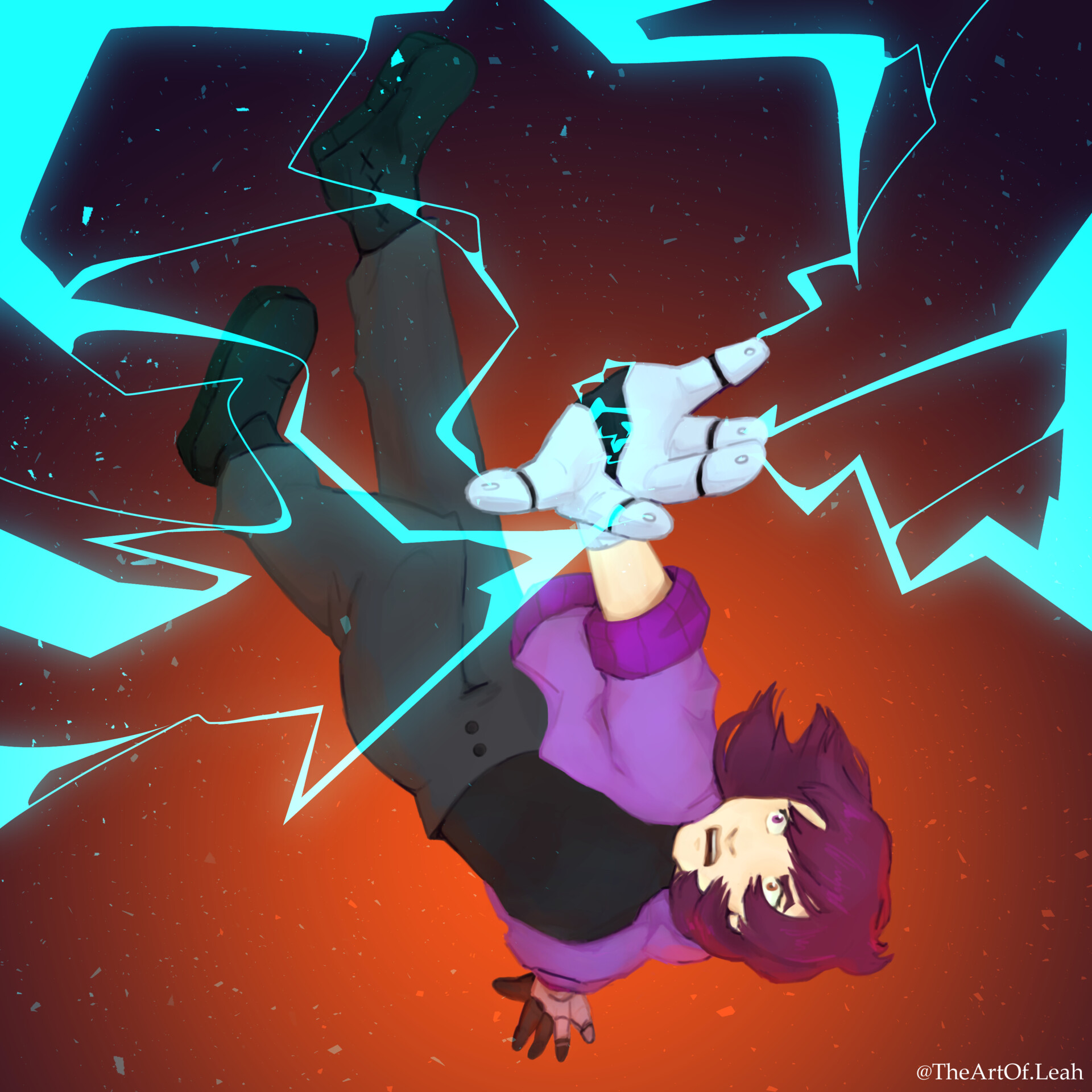 ArtStation - Falling Lightning