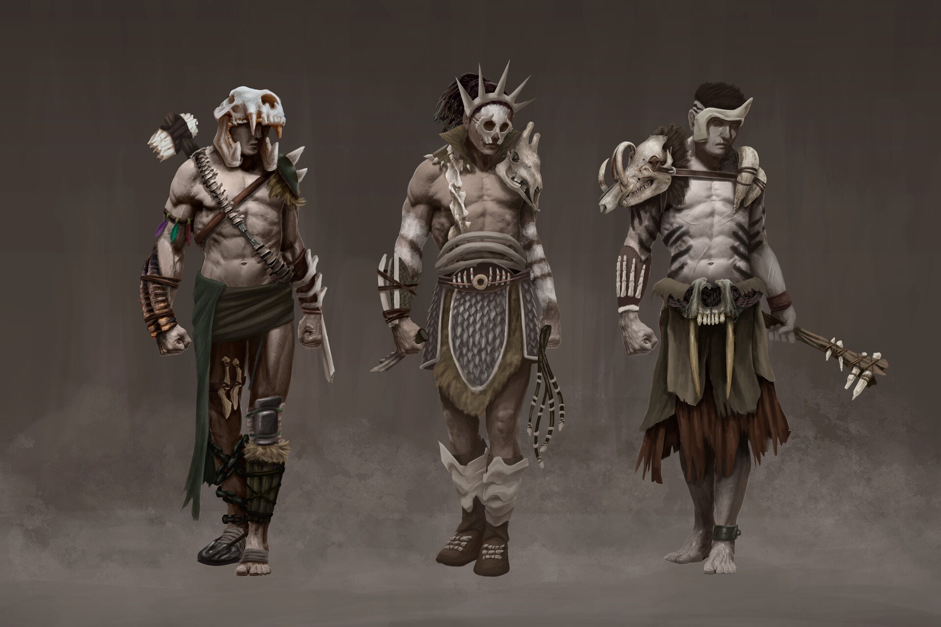ArtStation - Bone Warrior - Concept