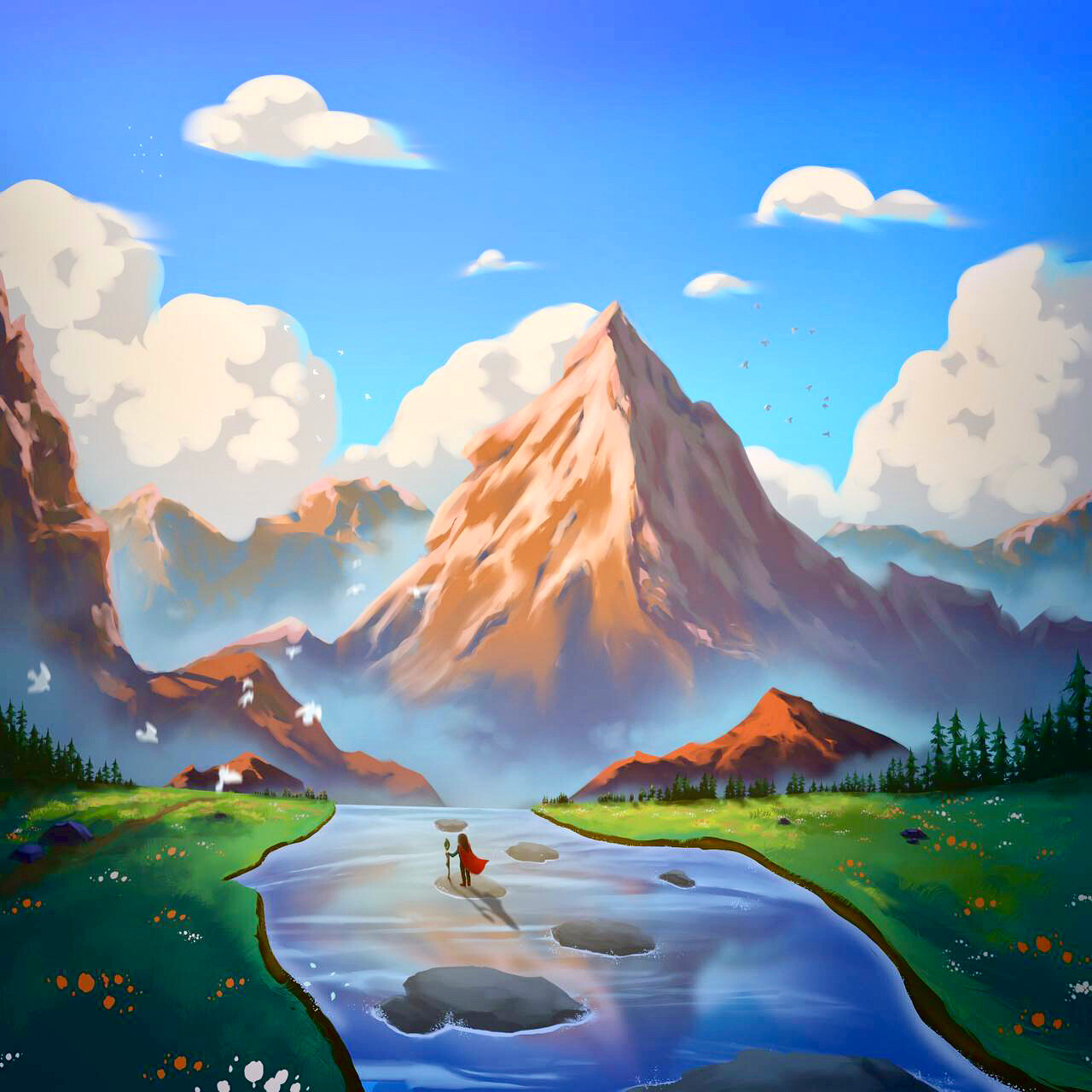 ArtStation - Magic mountains