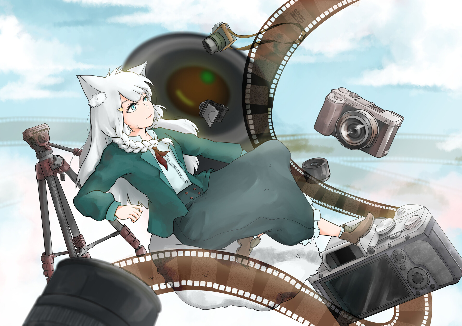 ArtStation - Shiro the fox's photograph gears