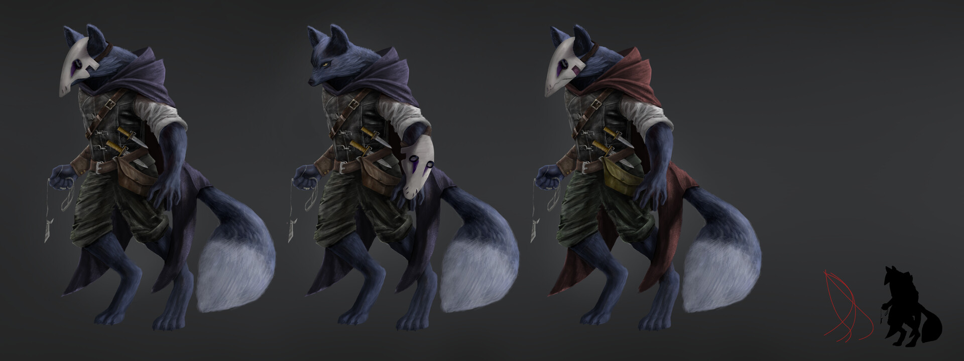ArtStation - Black Fox - Rogue