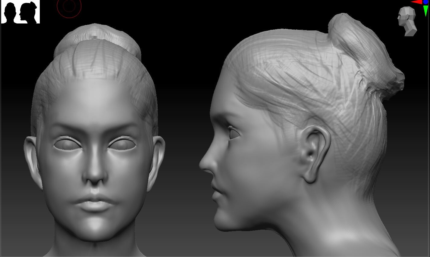 ArtStation - Female Face