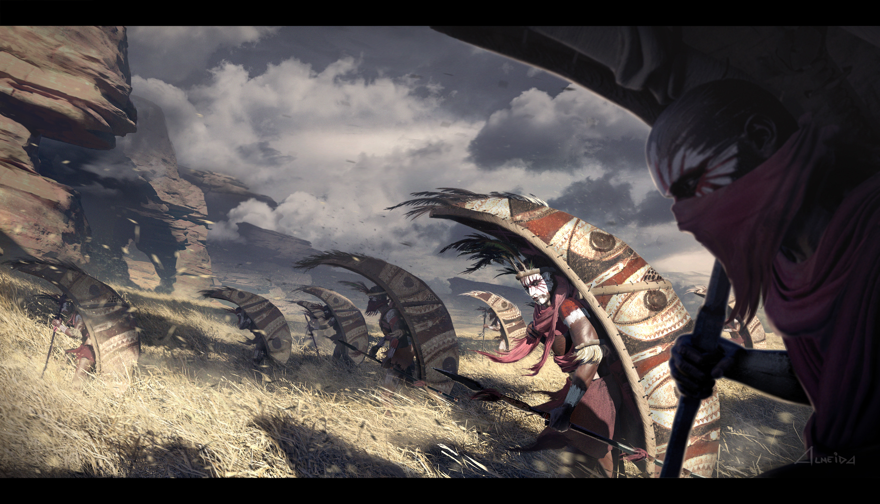 Land of Perpetual Winds - On the Hunt by Clive Almeida : r/ImaginaryNatives