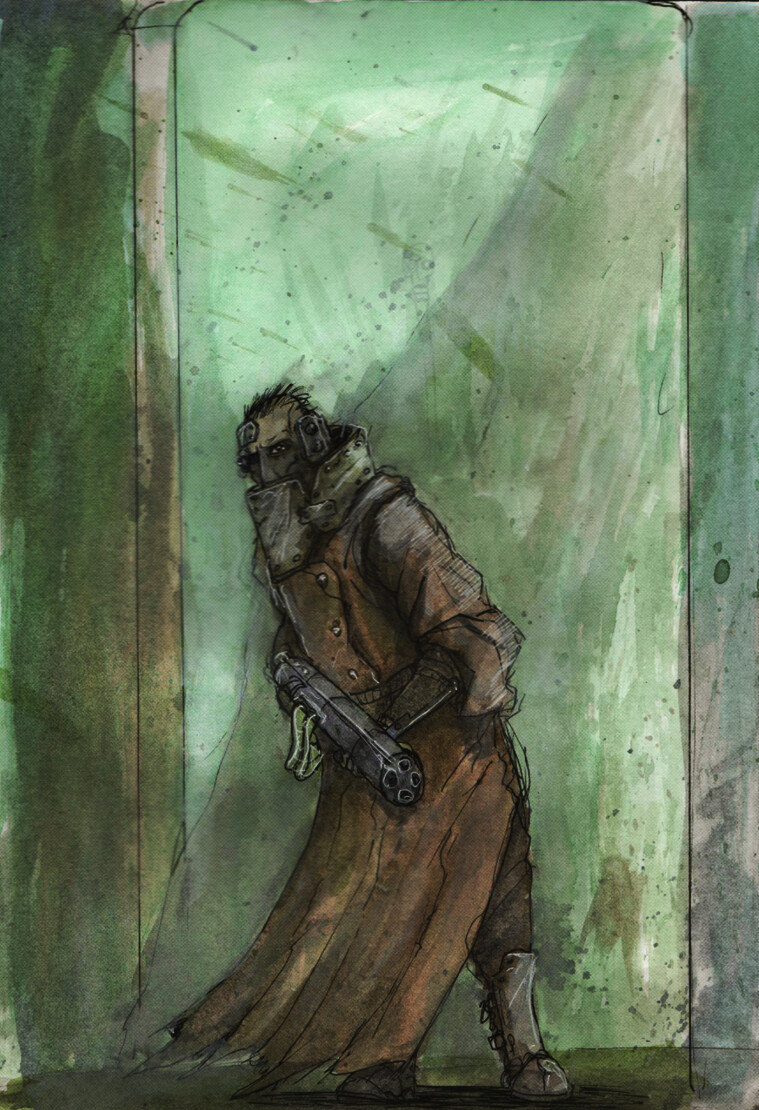 ArtStation - Guard in the murk