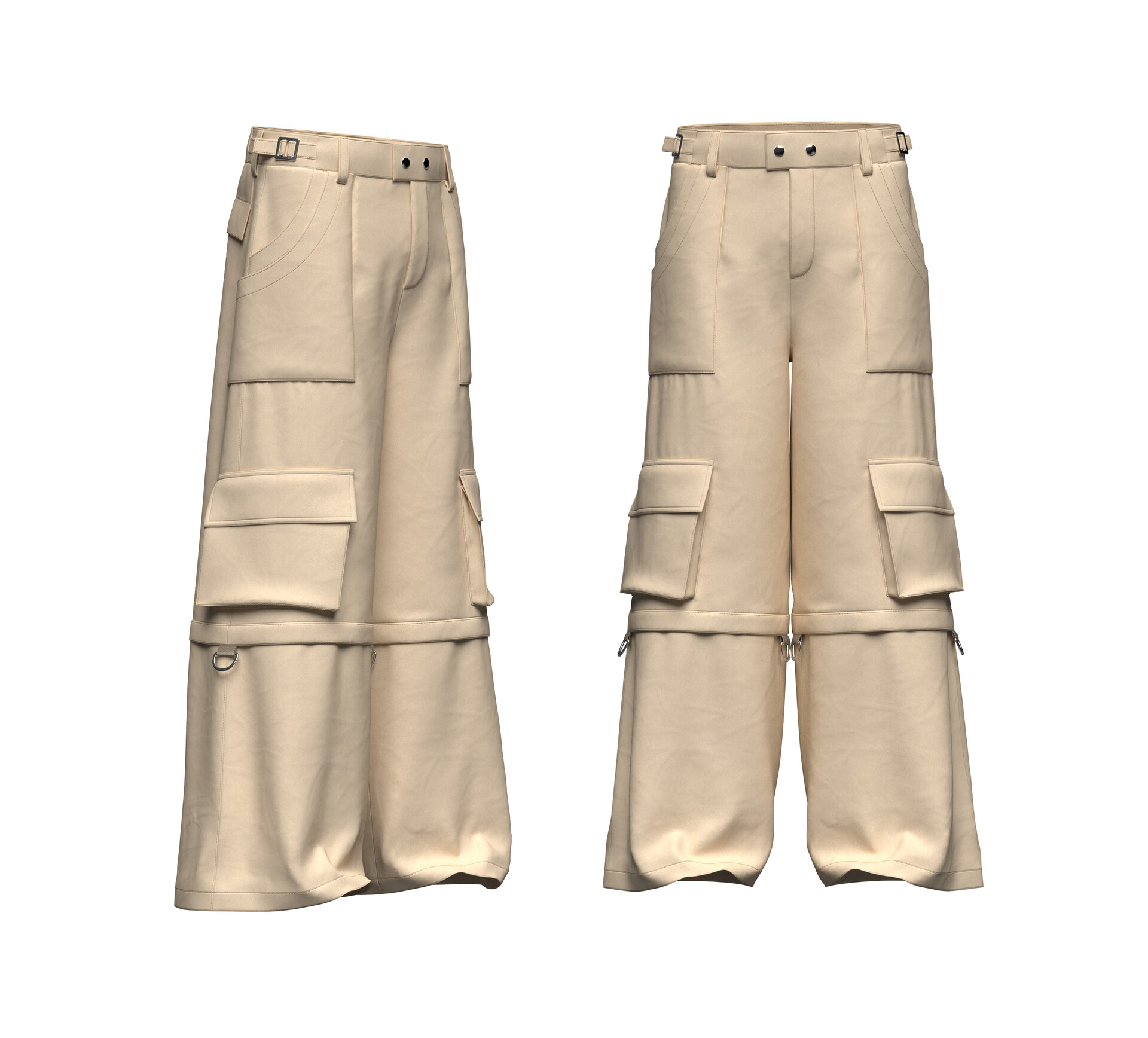 ArtStation - Unisex Oversized pant