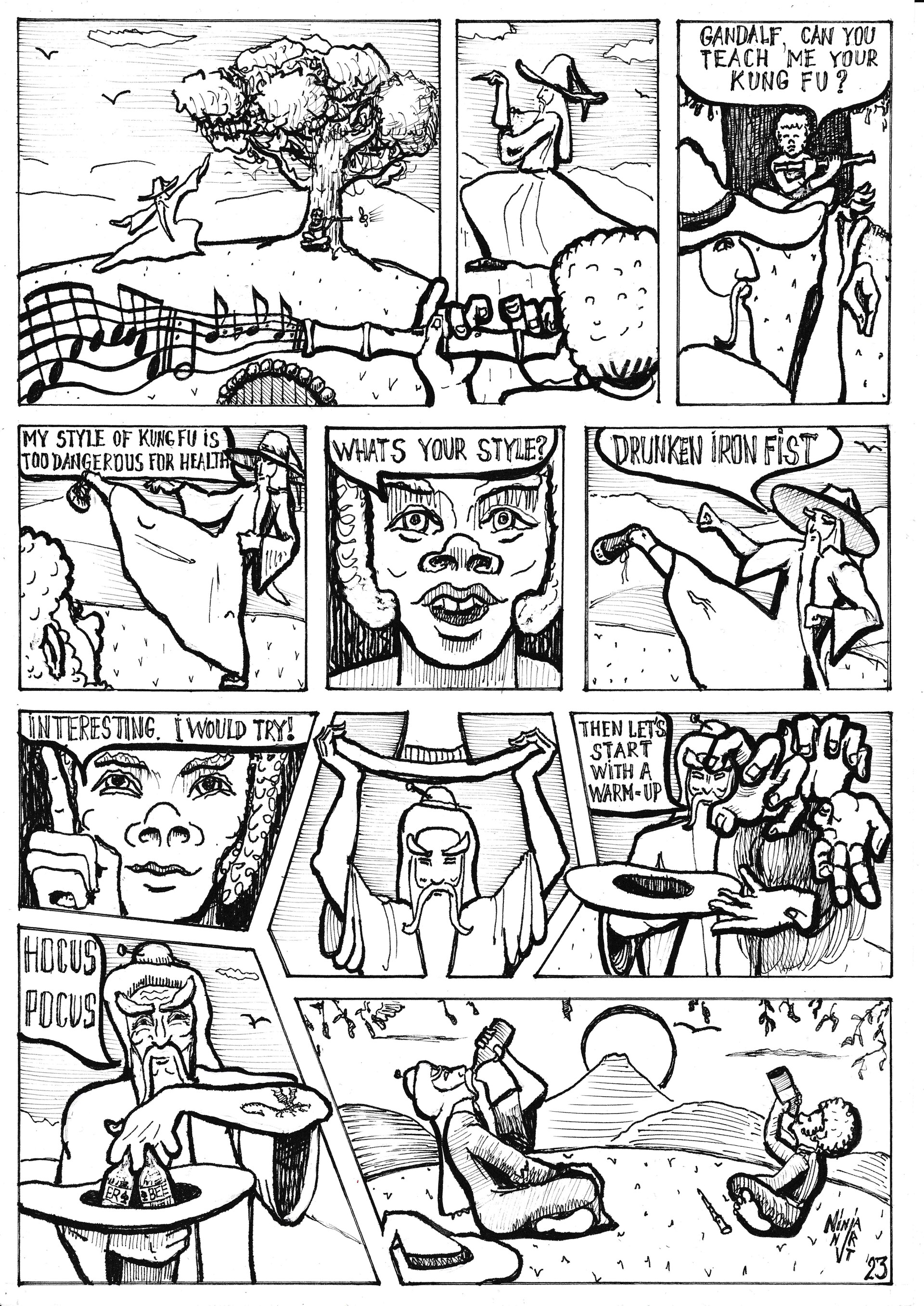 ArtStation - Drunken Master