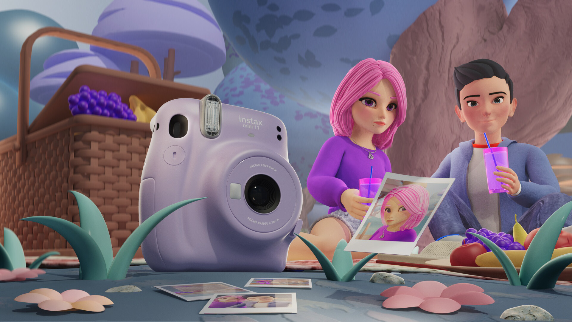 ArtStation - Fujifilm Instax Animation