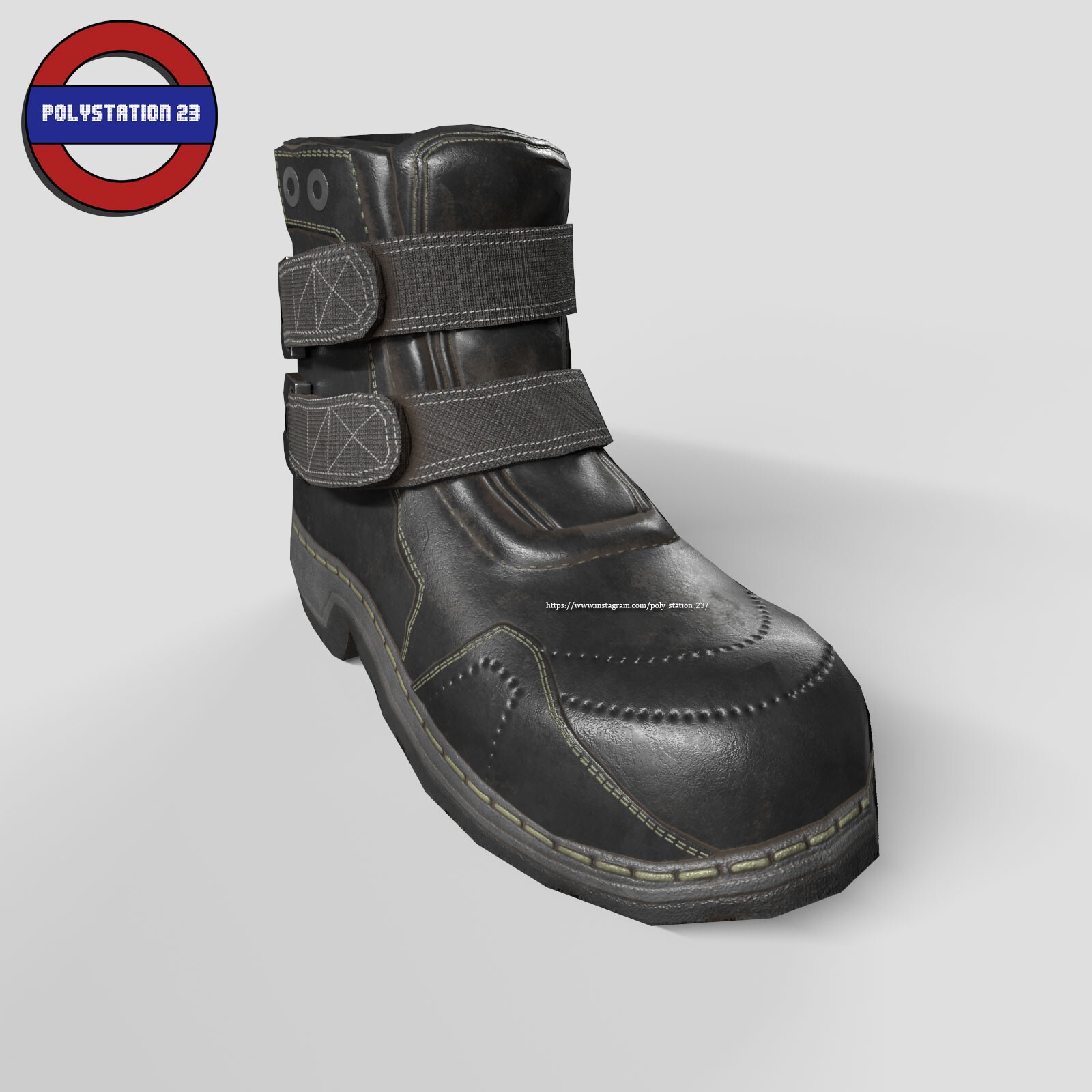 ArtStation - sci fi shoes v2 game ready