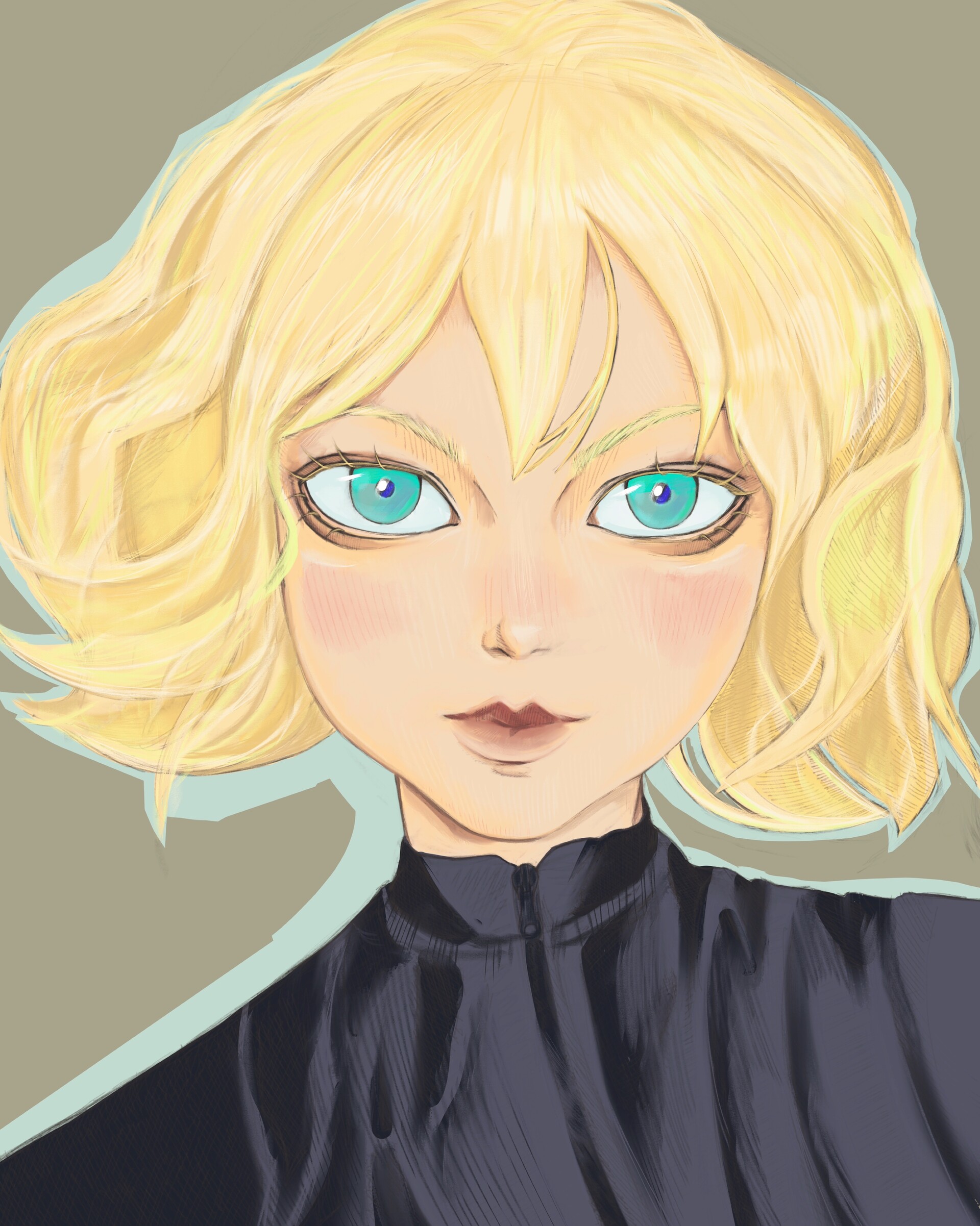 ArtStation - Anime style portrait