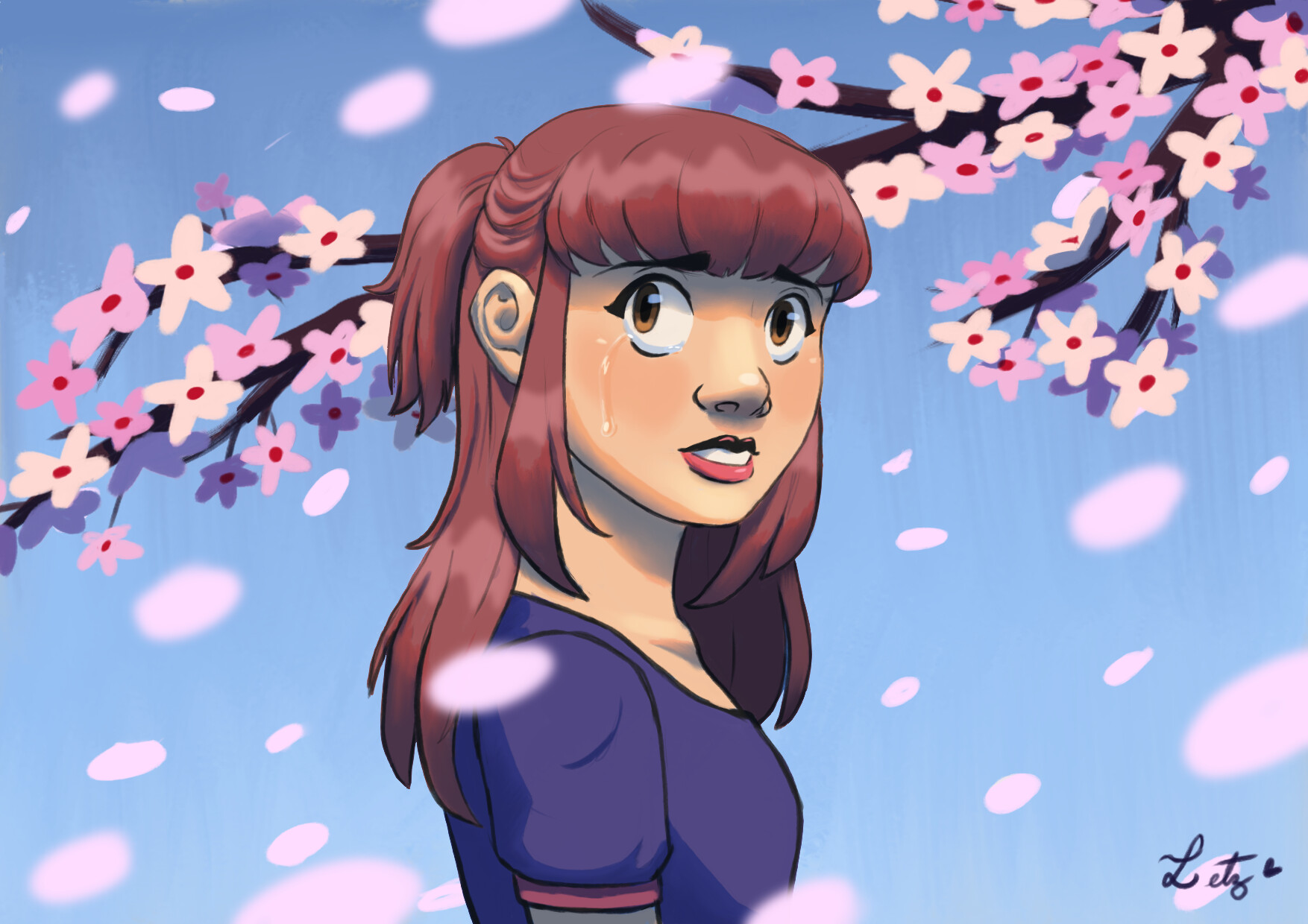 ArtStation - Sakura- Yun Li (fanart)