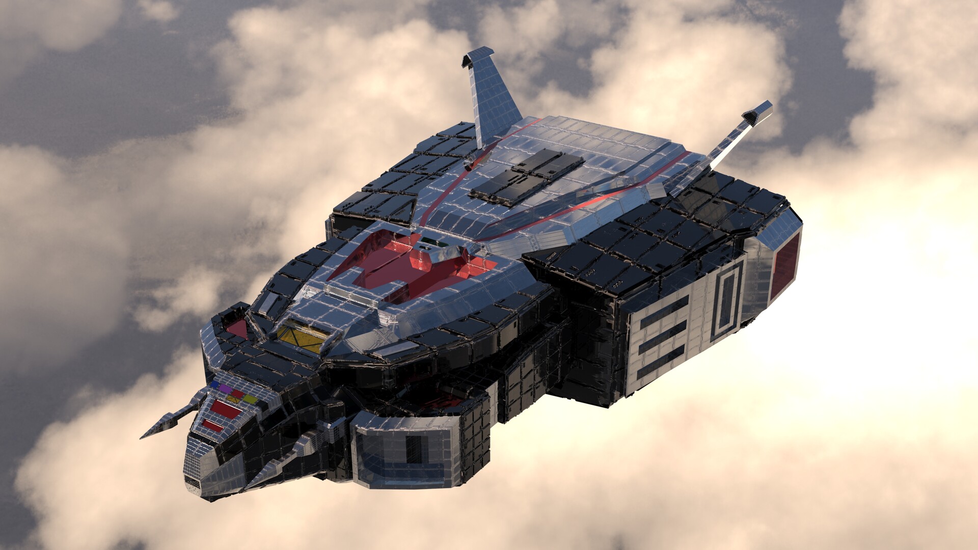 ArtStation - Delta Megaship / Delta Mega