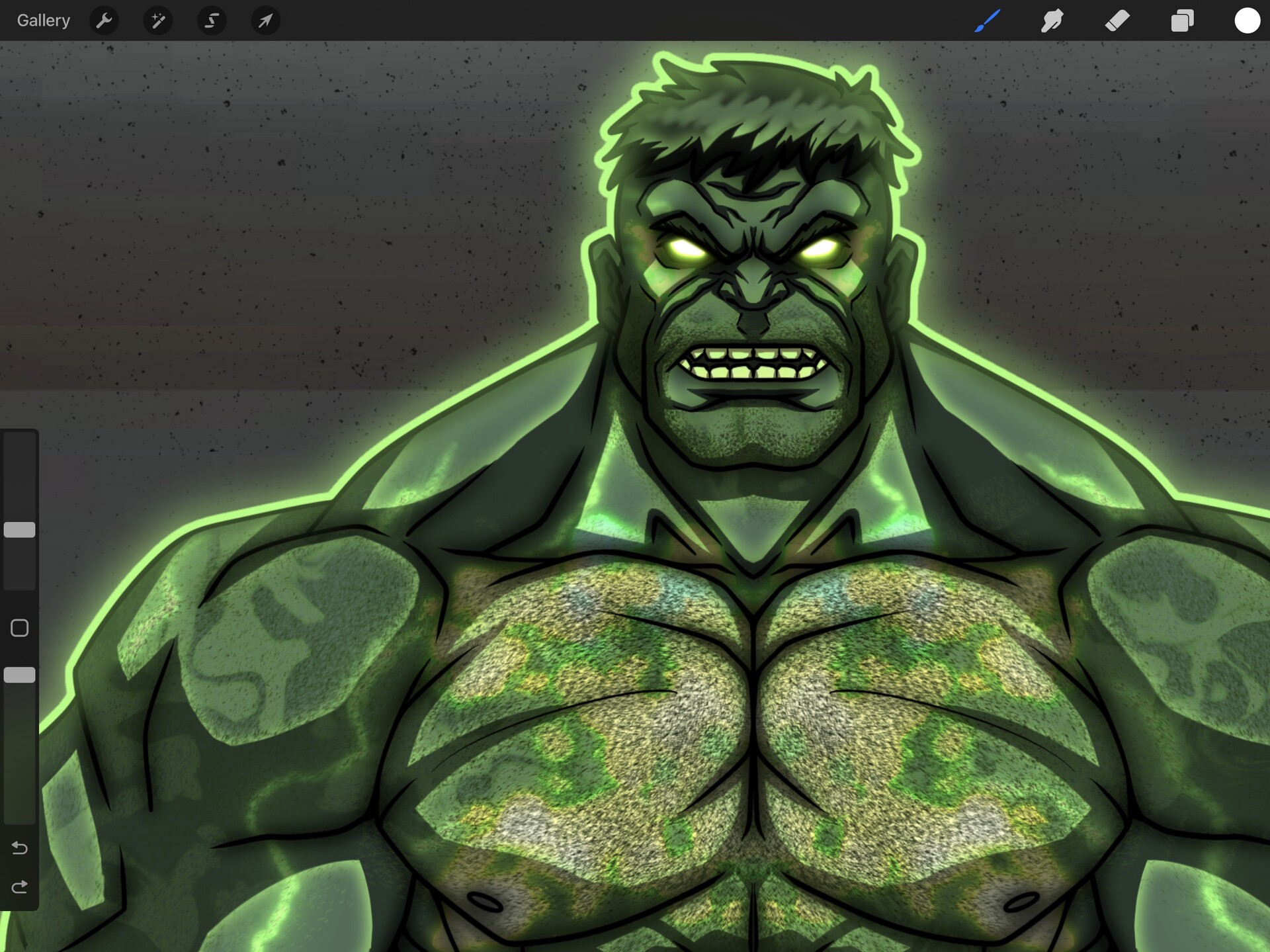 Gamma Radiation Hulk Symbol