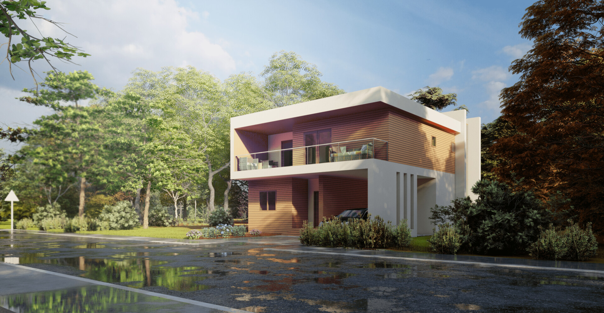 ArtStation - House renders + plans