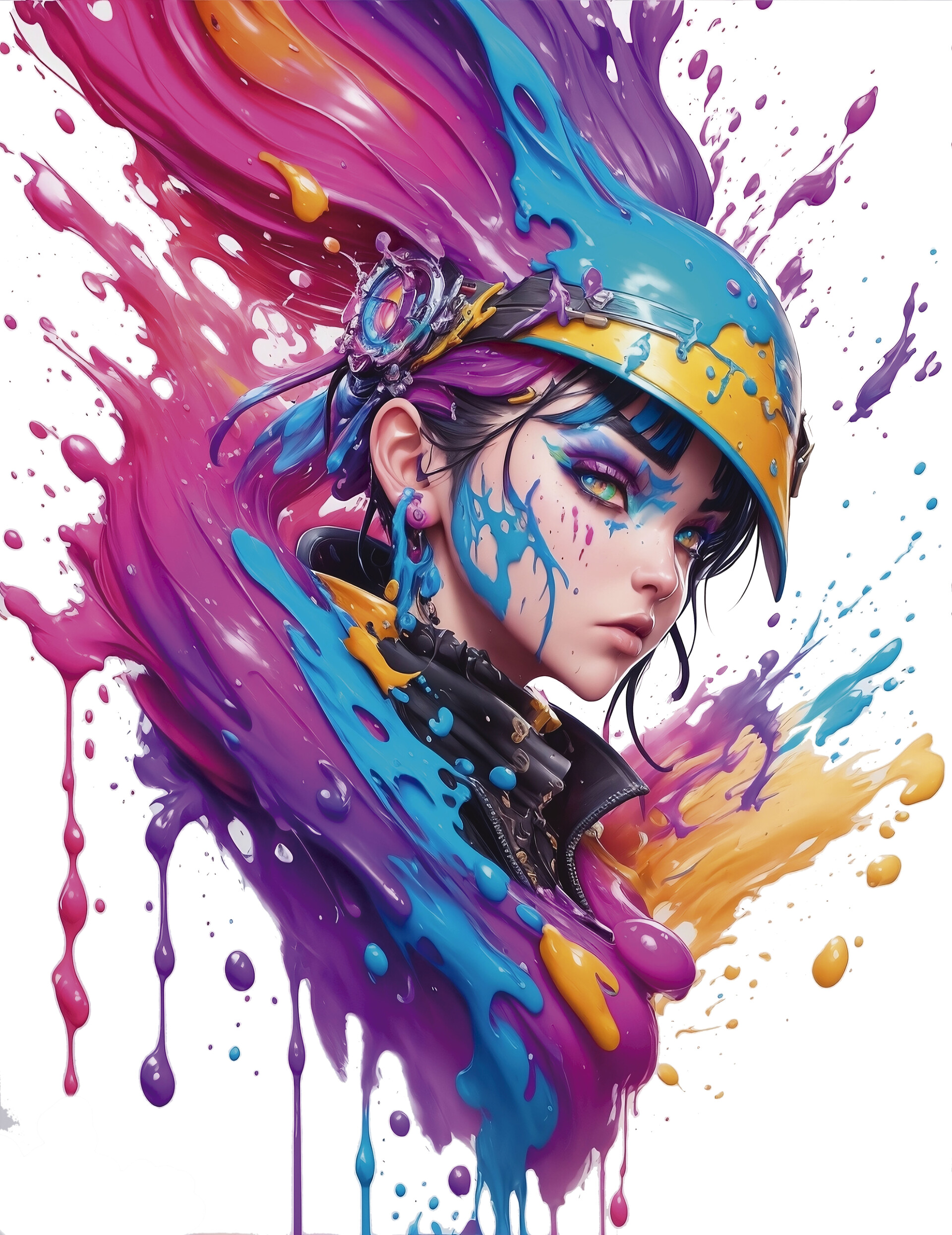 ArtStation - splash girl