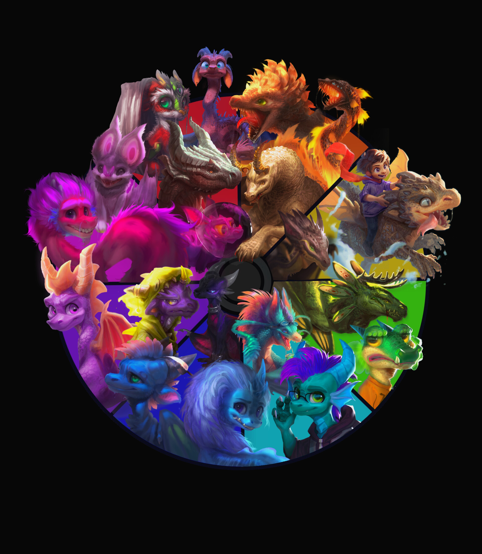 ArtStation - Colorwheel Challenge (2023)