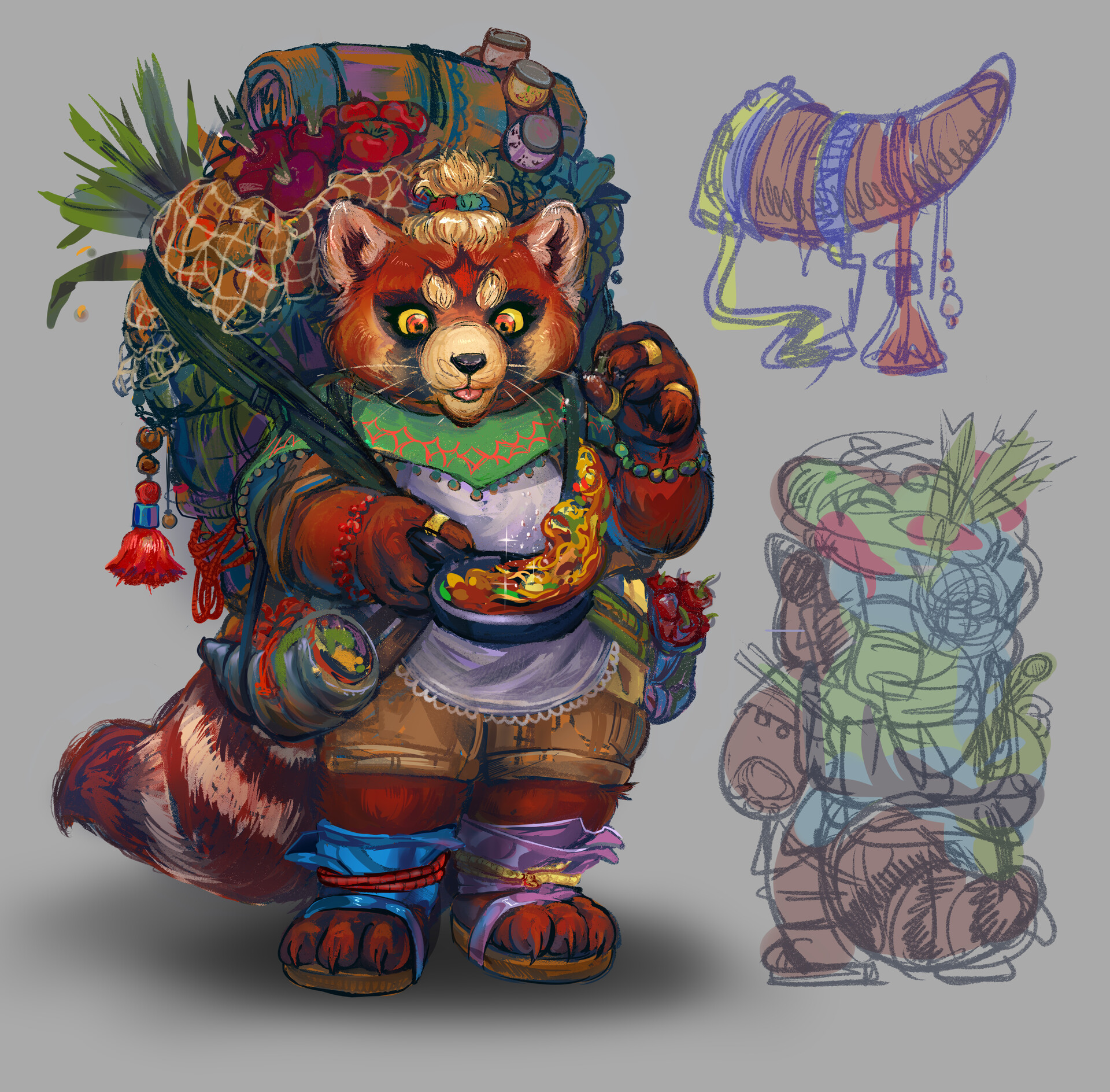 ArtStation - Red Panda