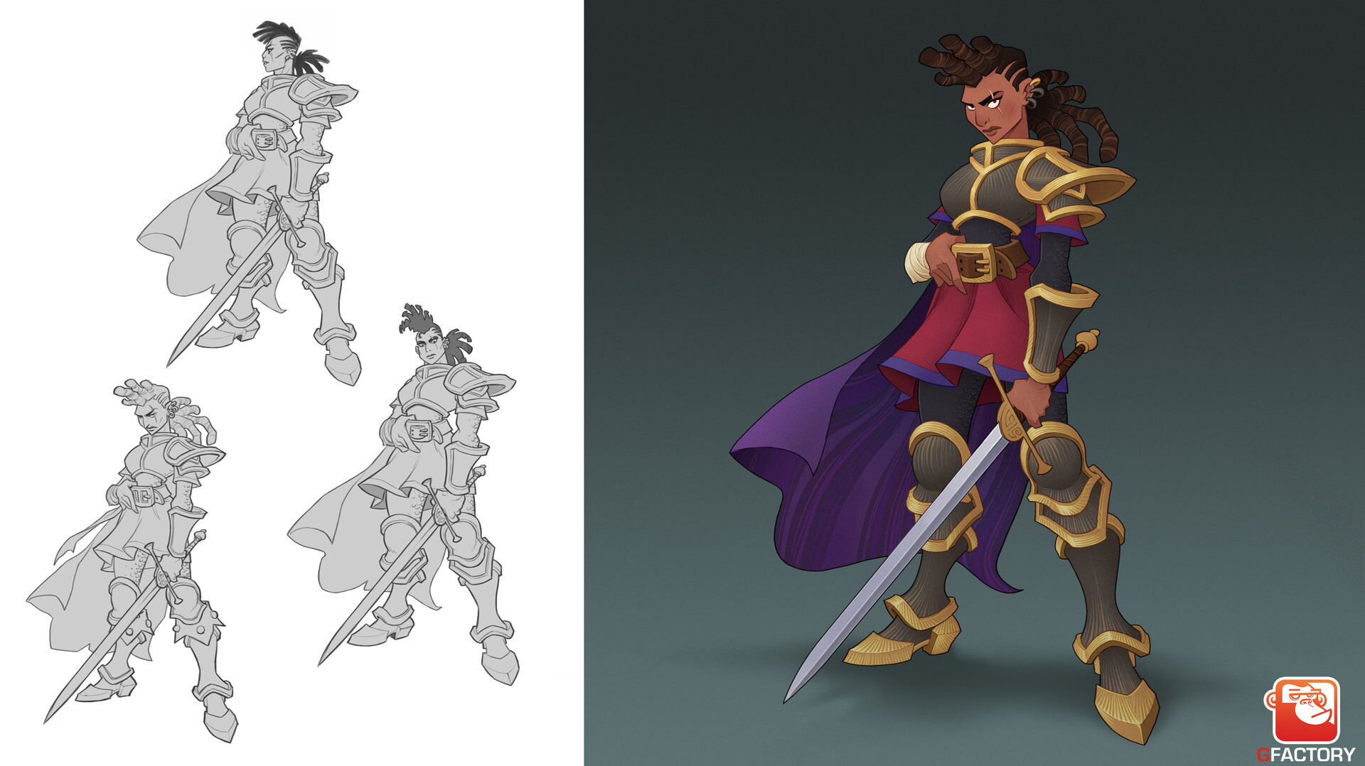 GFactory - Project Raven - Characters