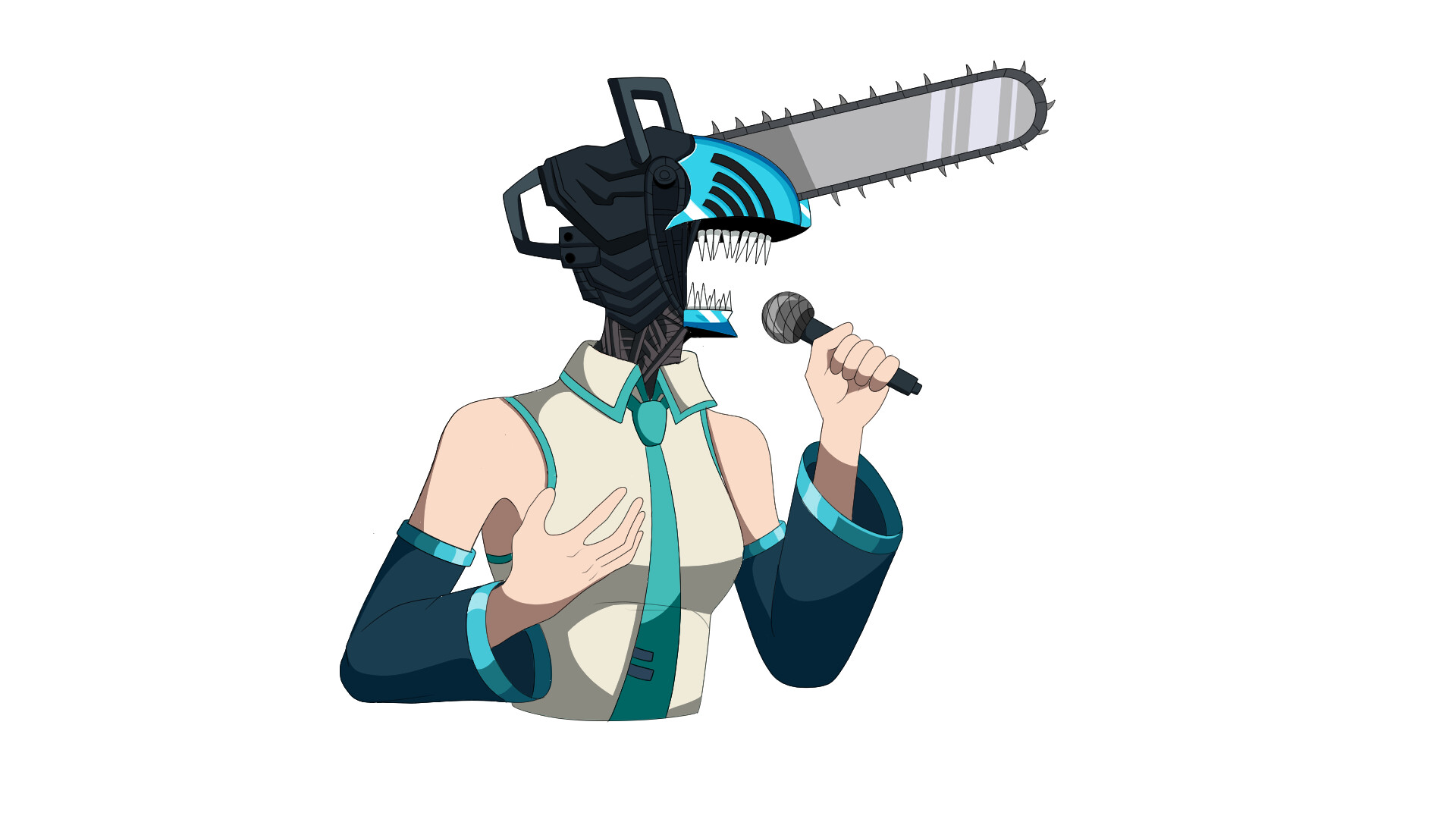 ArtStation - Miku Chainsawman