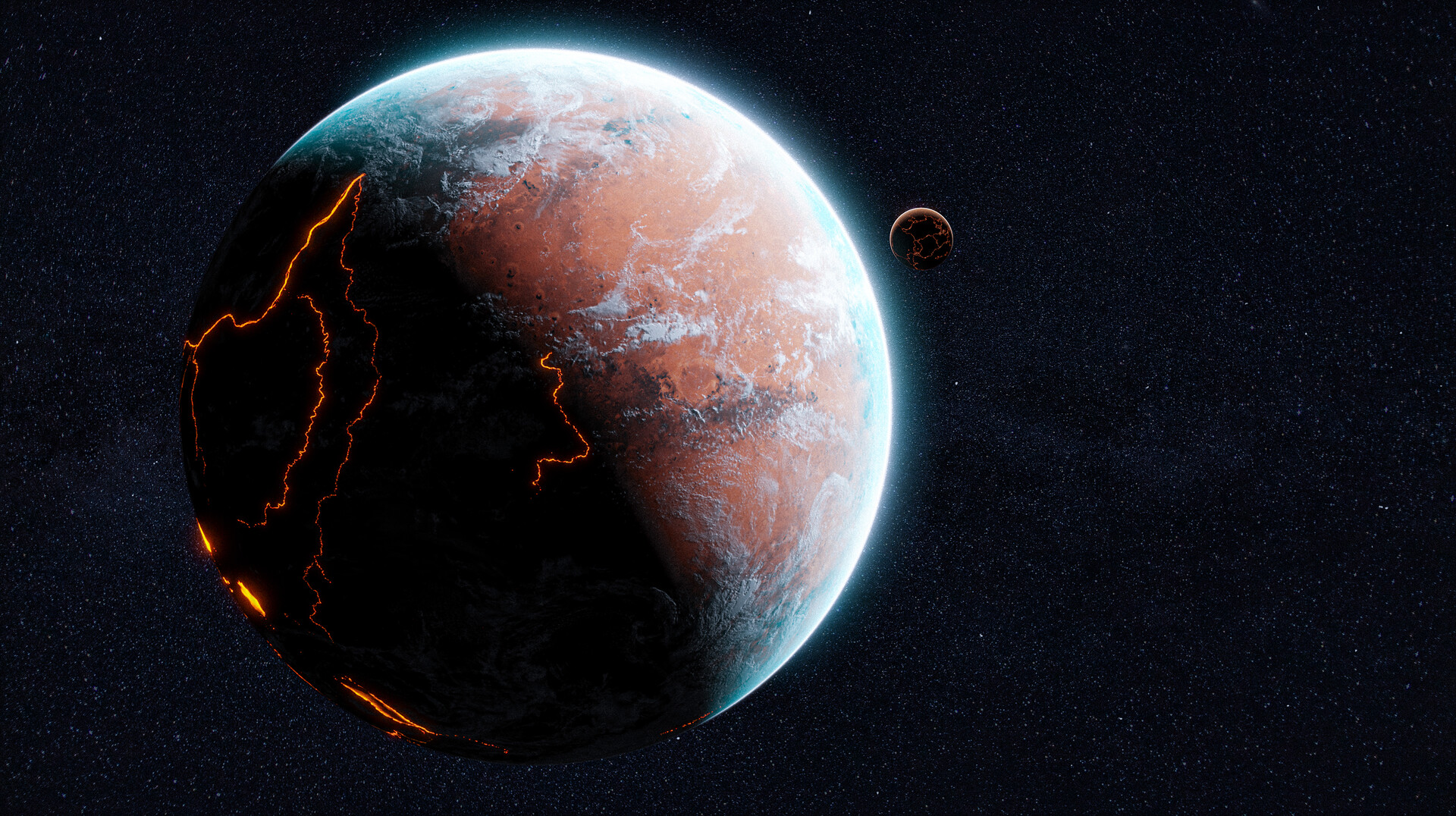 ArtStation - Kohbo Centari Planet System